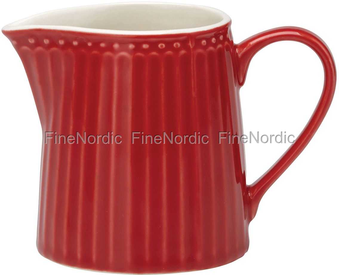 GreenGate Creamer Alice Red