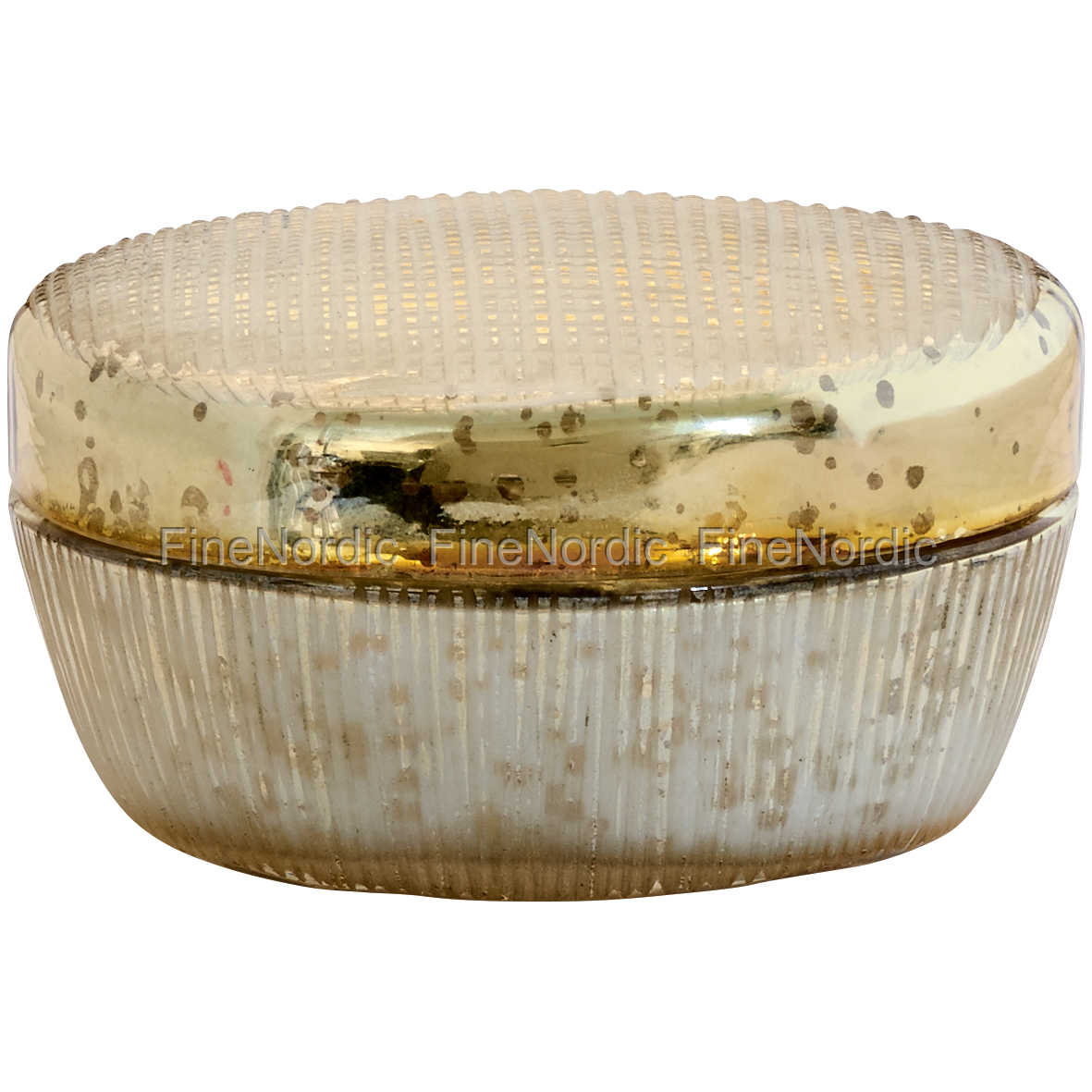 GreenGate Glass Oval Jar with Lid