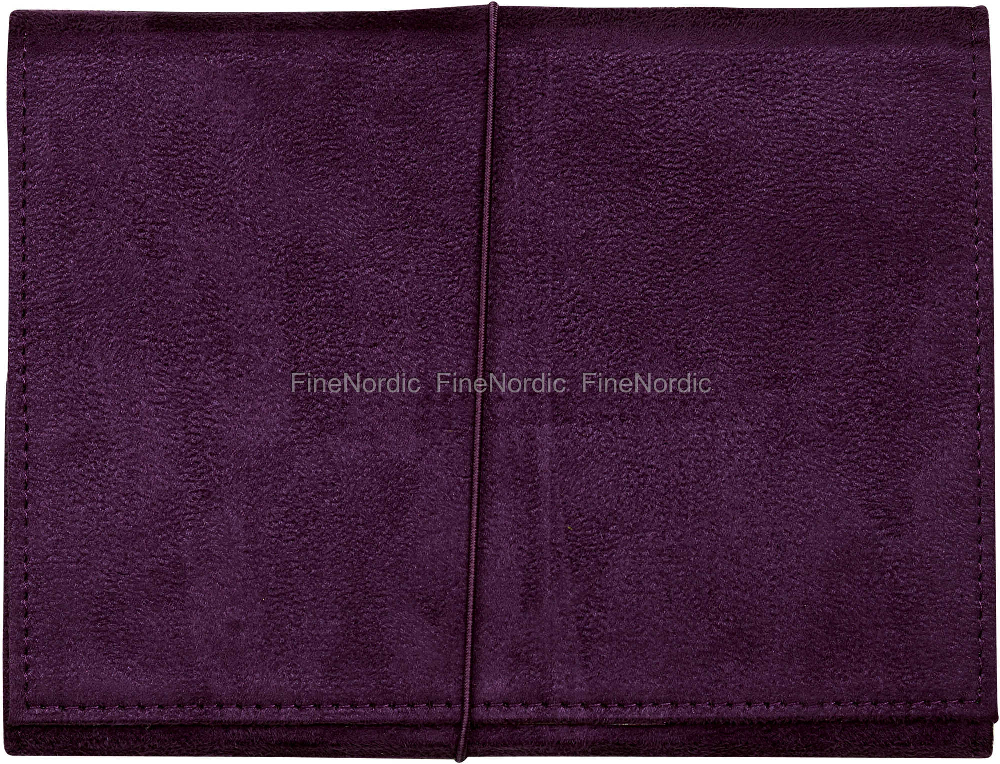 GreenGate Notebook Plum Suede with Elastic A5
