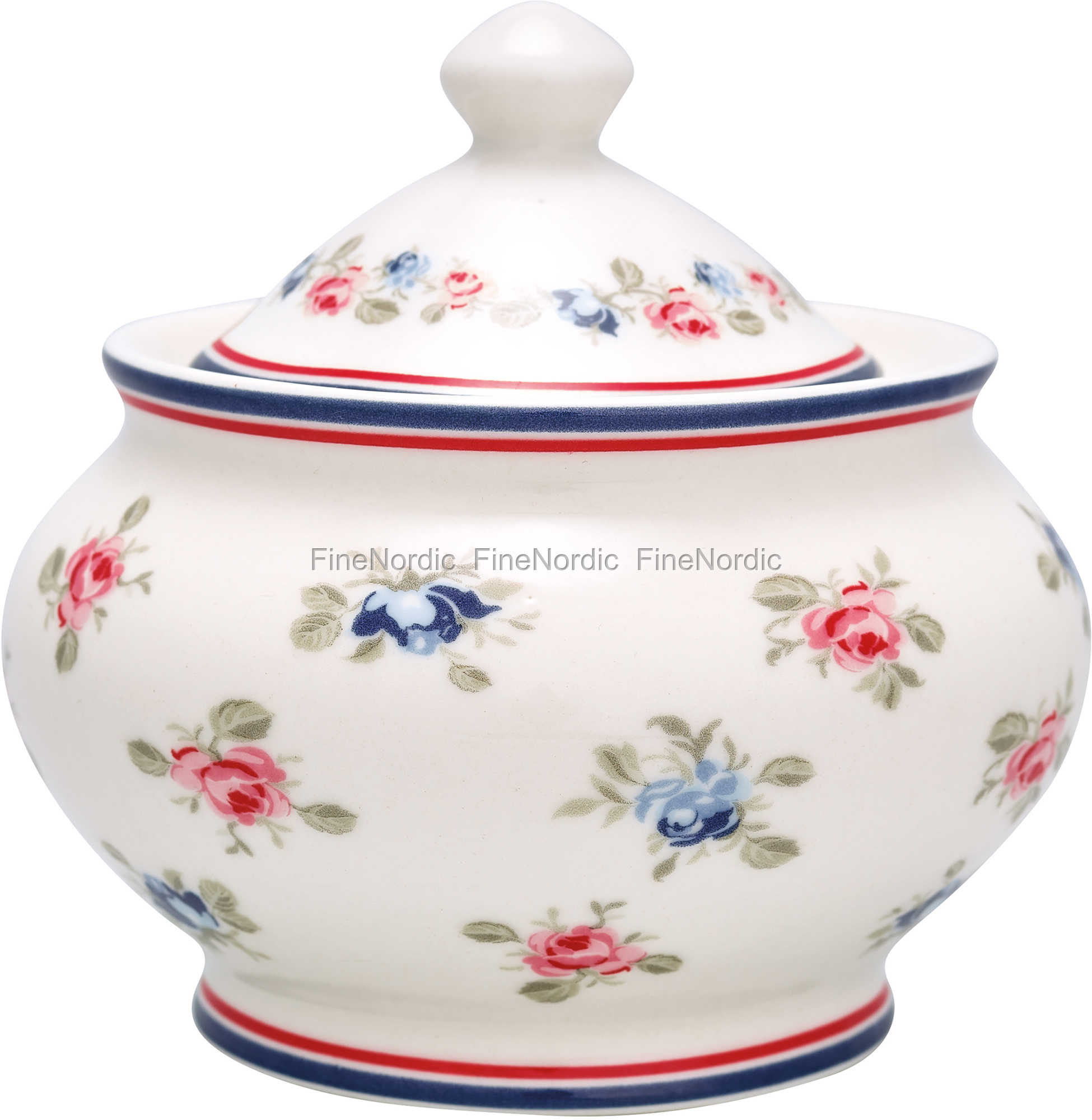 GreenGate Sugar Pot Hailey White