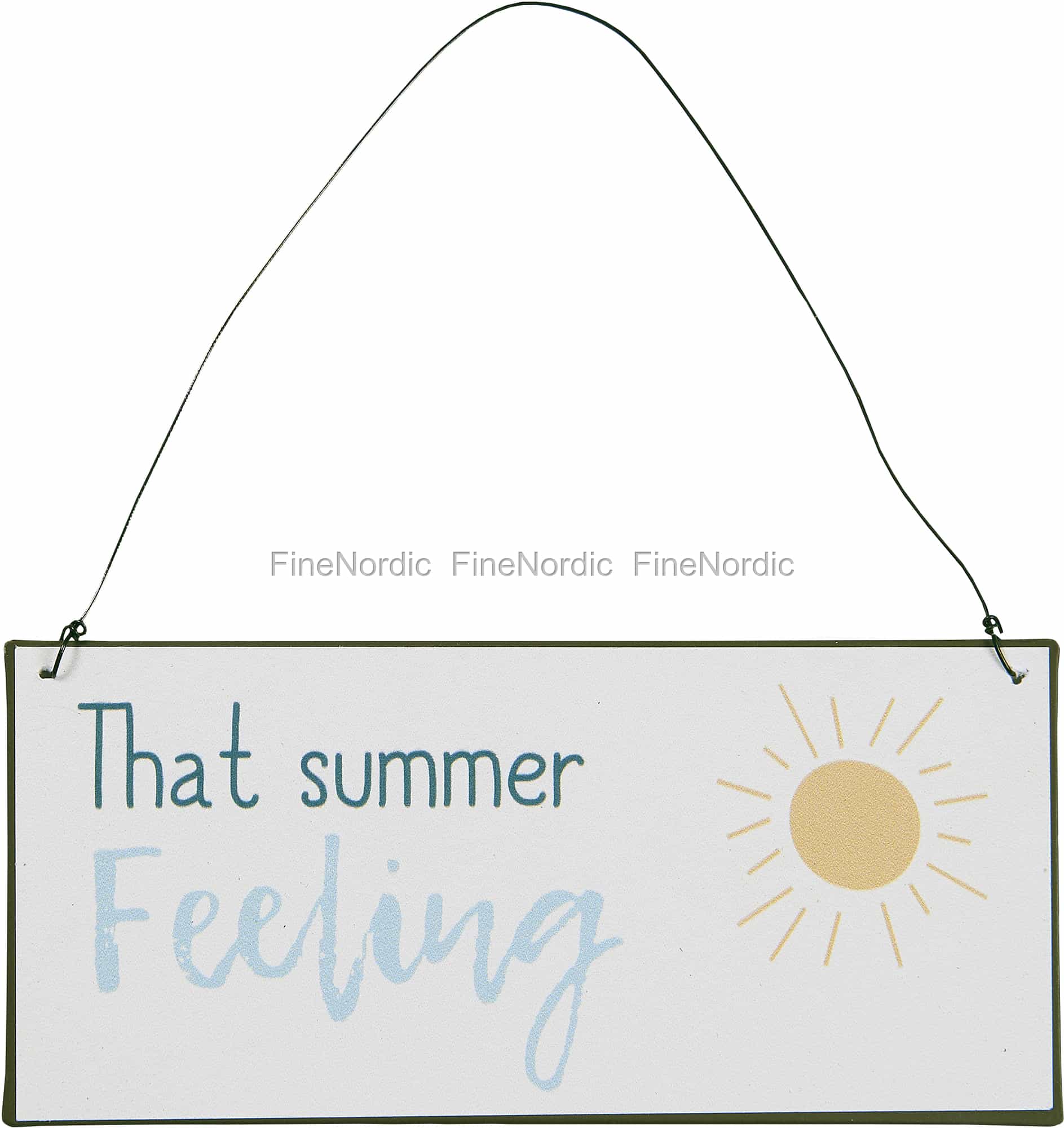 Ib Laursen Metal Sign - That summer feeling