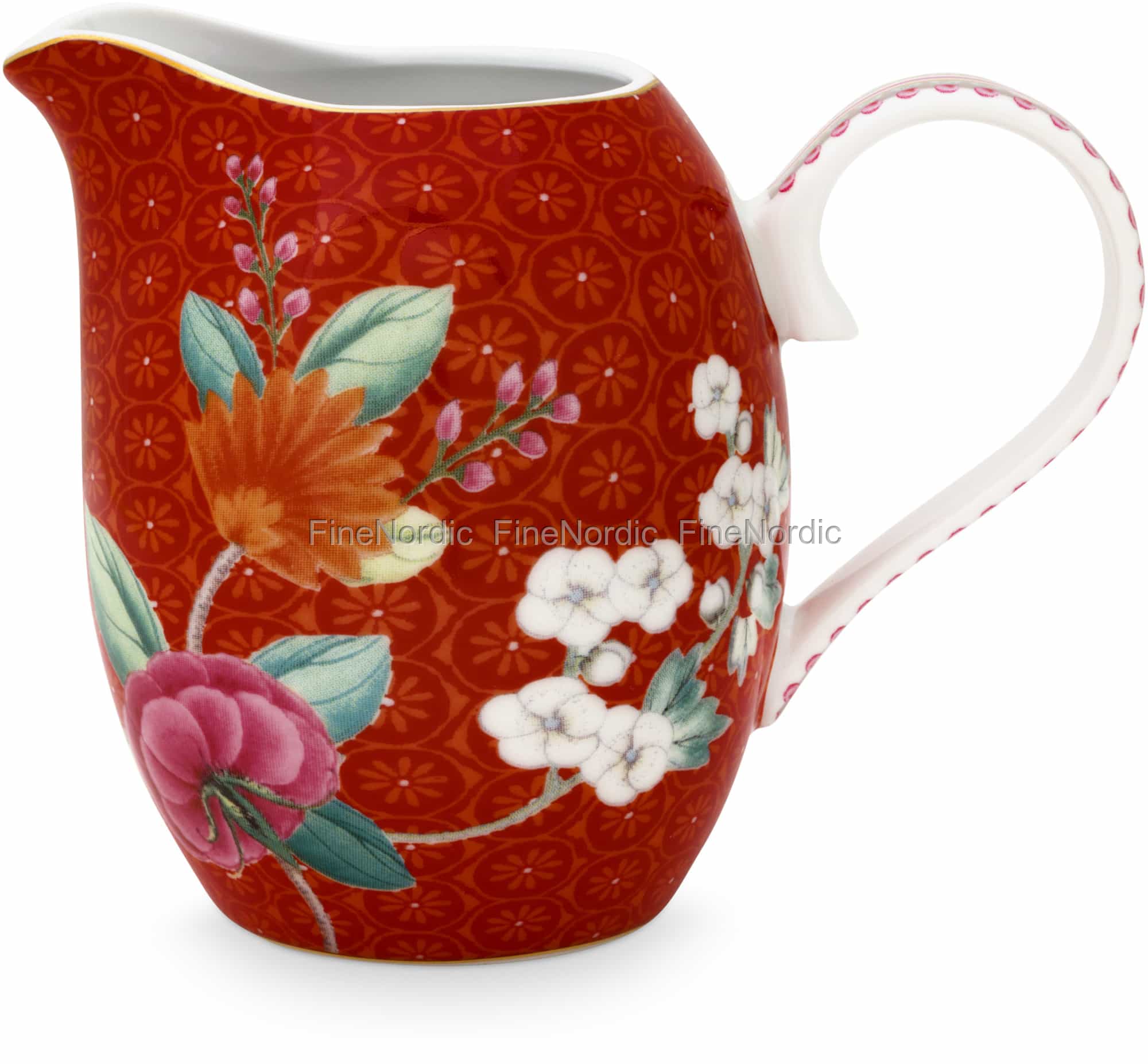 Pip Studio Jug Small Blushing Birds Red 250 ml