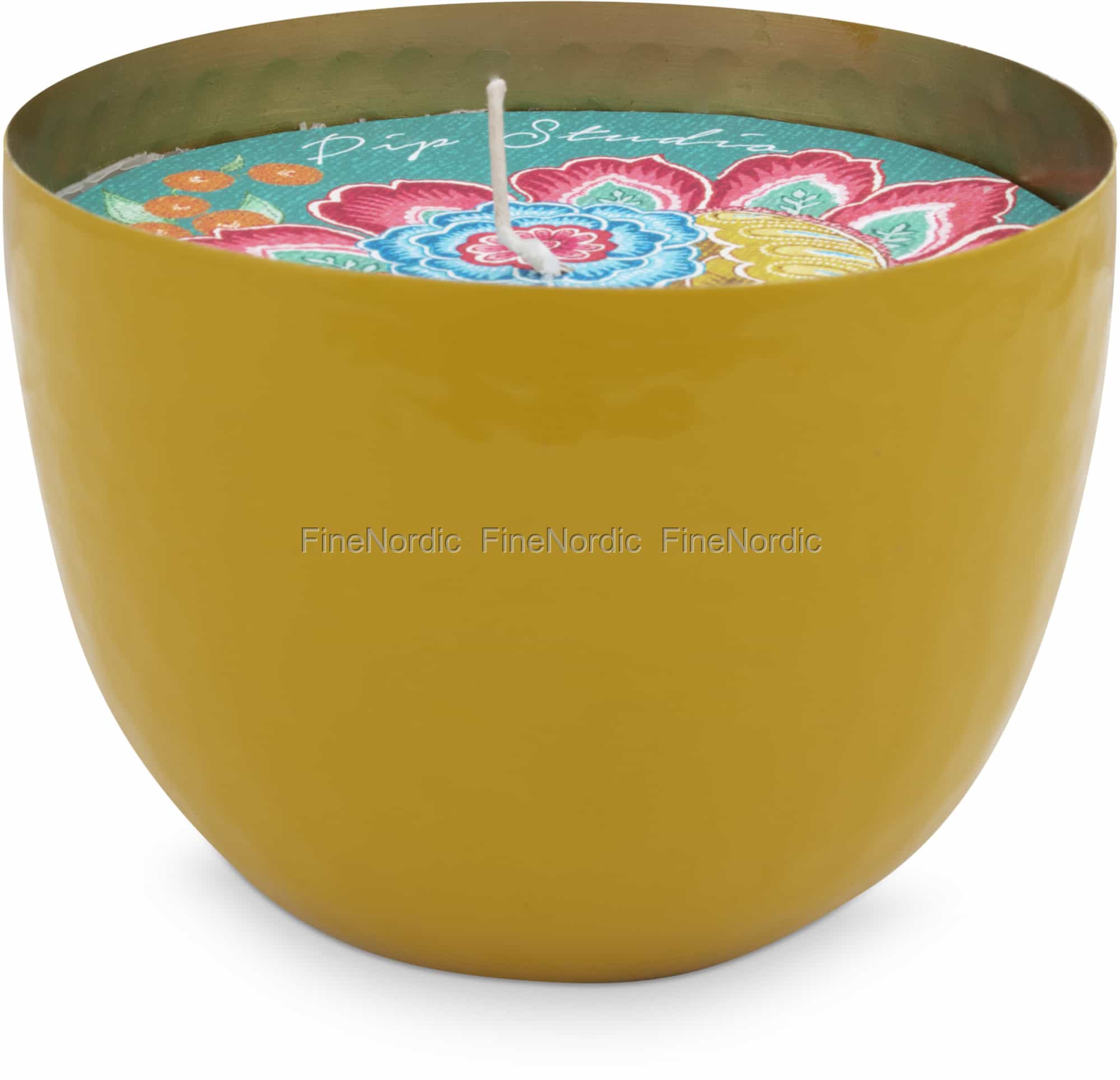 Pip Studio Cup with Candle Yellow