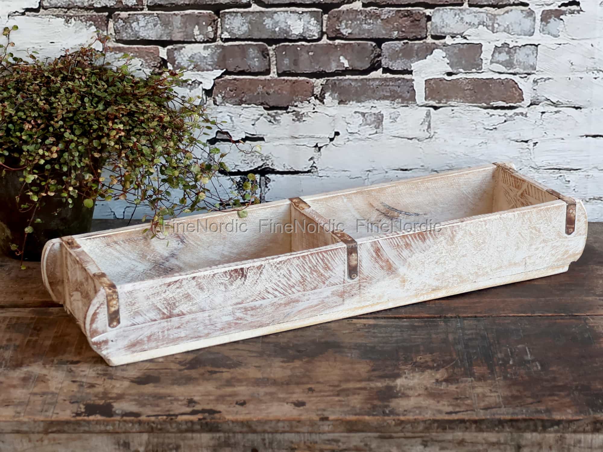 Chic Antique Brick Mould Unique Double Antique-White