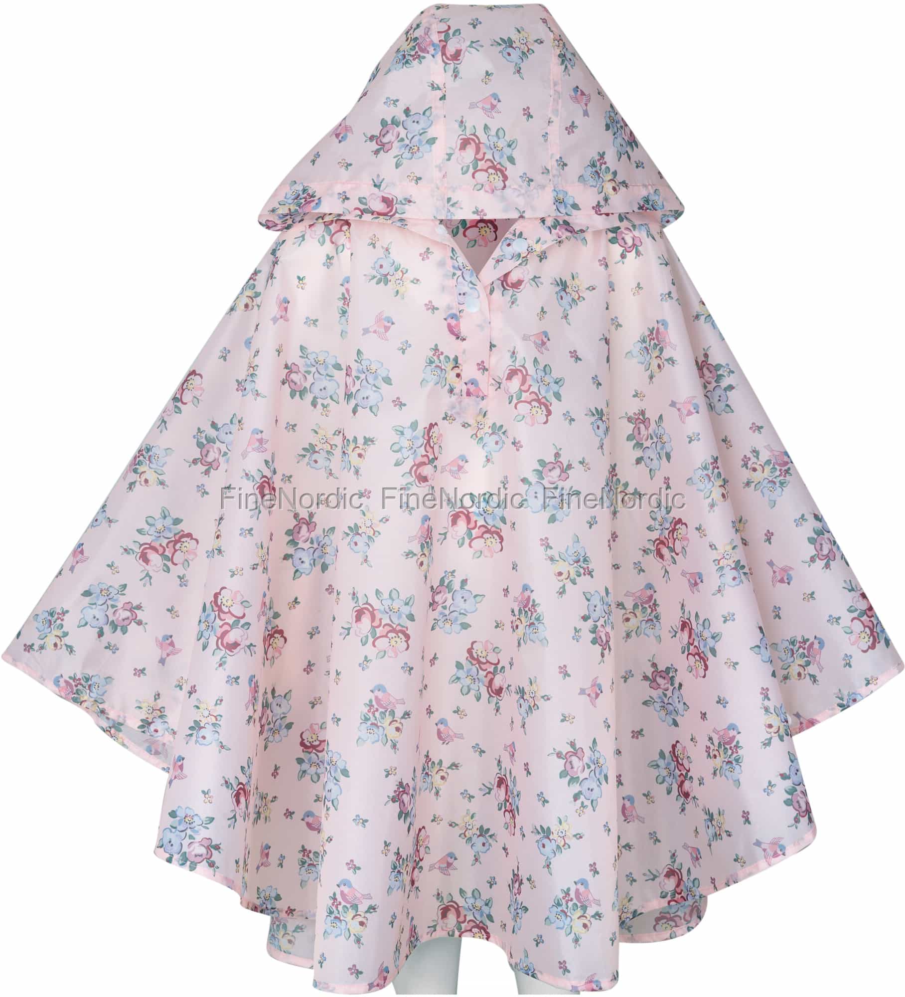 GreenGate Rain Cape Child Ellie Pale Pink