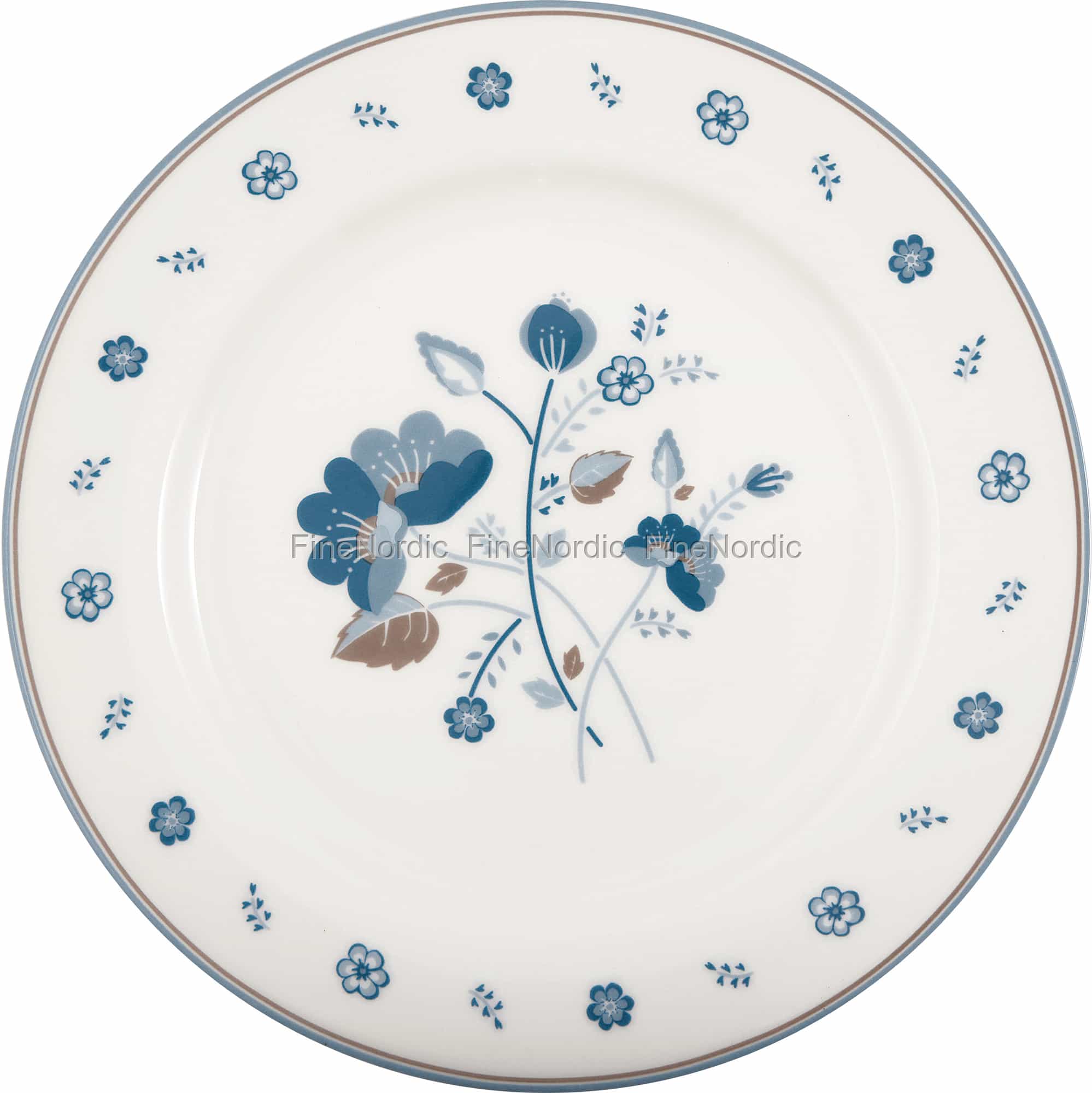 GreenGate Dinner Plate Mozy White