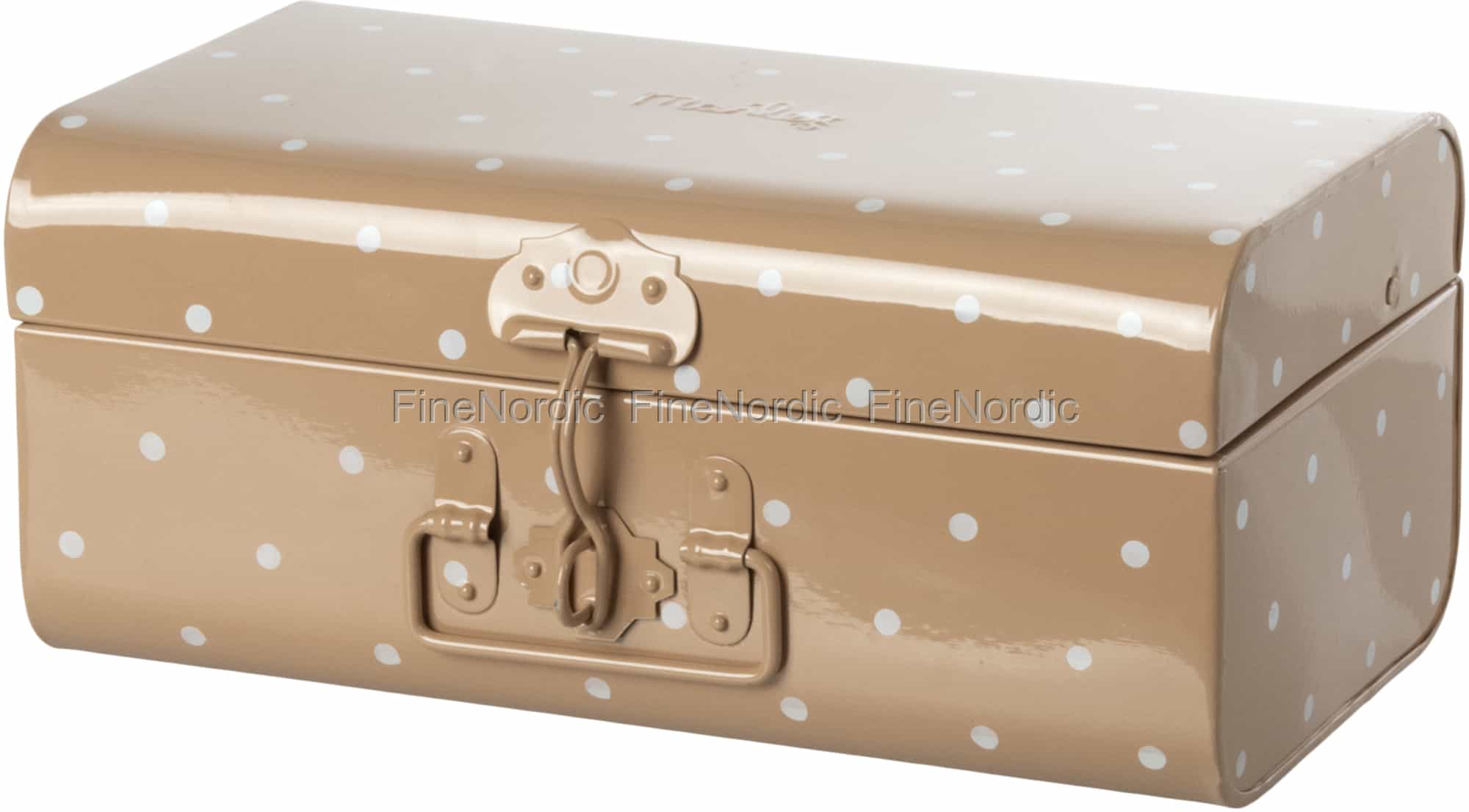 Maileg Storage Suitcase Small - Rose with Dots