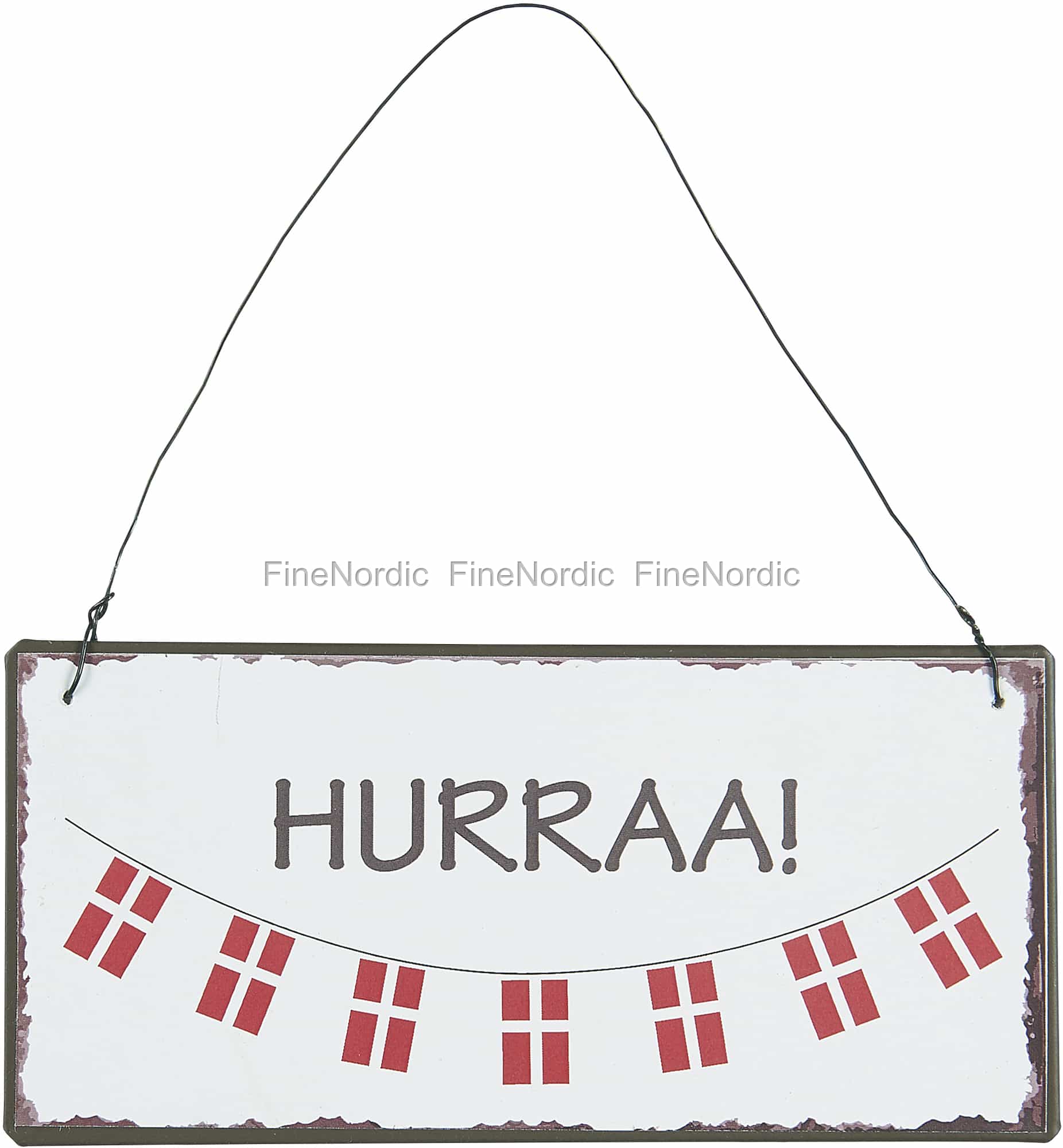 Ib Laursen Metal Sign - Hurraa