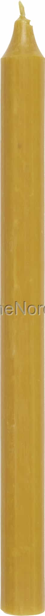 Ib Laursen Dinner Candle Curry Rustic 29 x 2.2 cm - 1 pcs