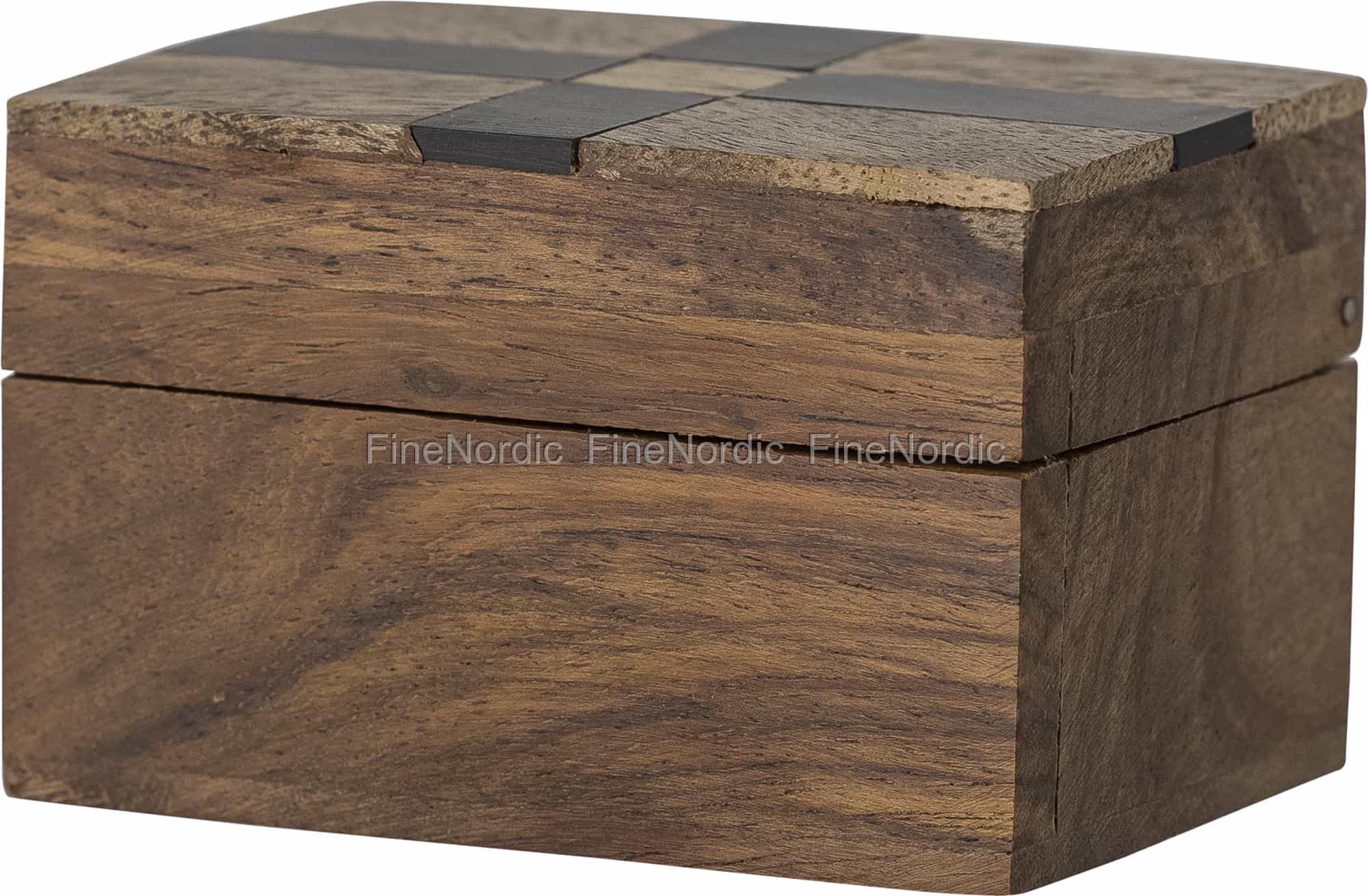 Bloomingville Cemile Box with Lid Brown Mango