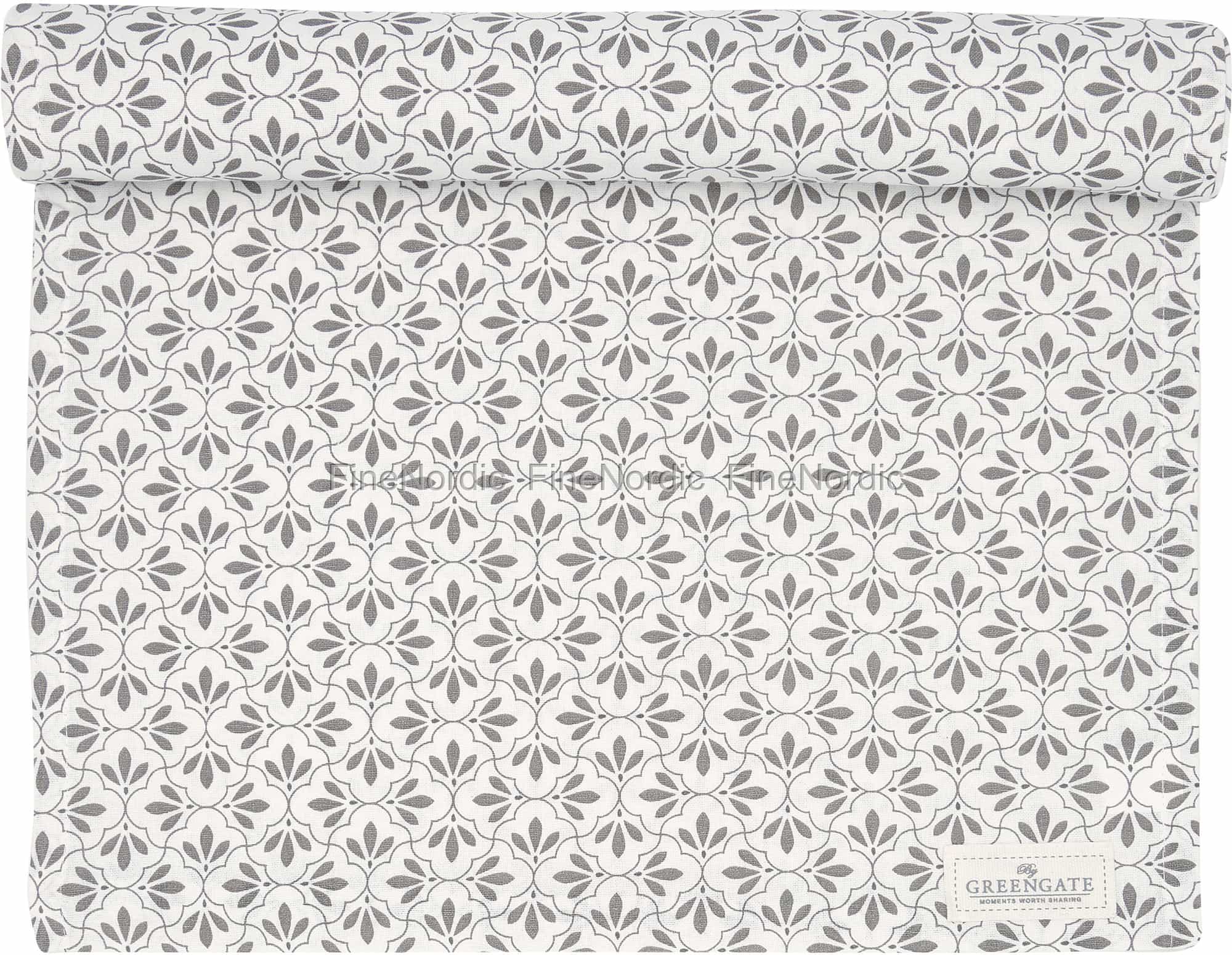 GreenGate Table Runner Carina Grey