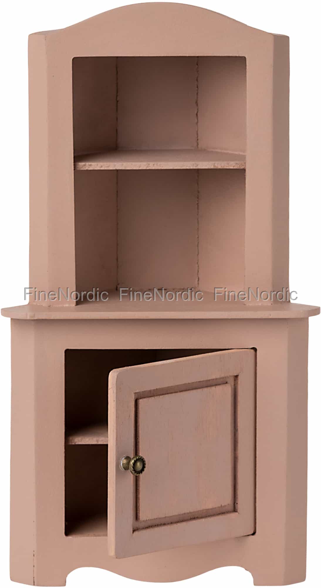 Maileg Miniature Corner Cabinet - Rose