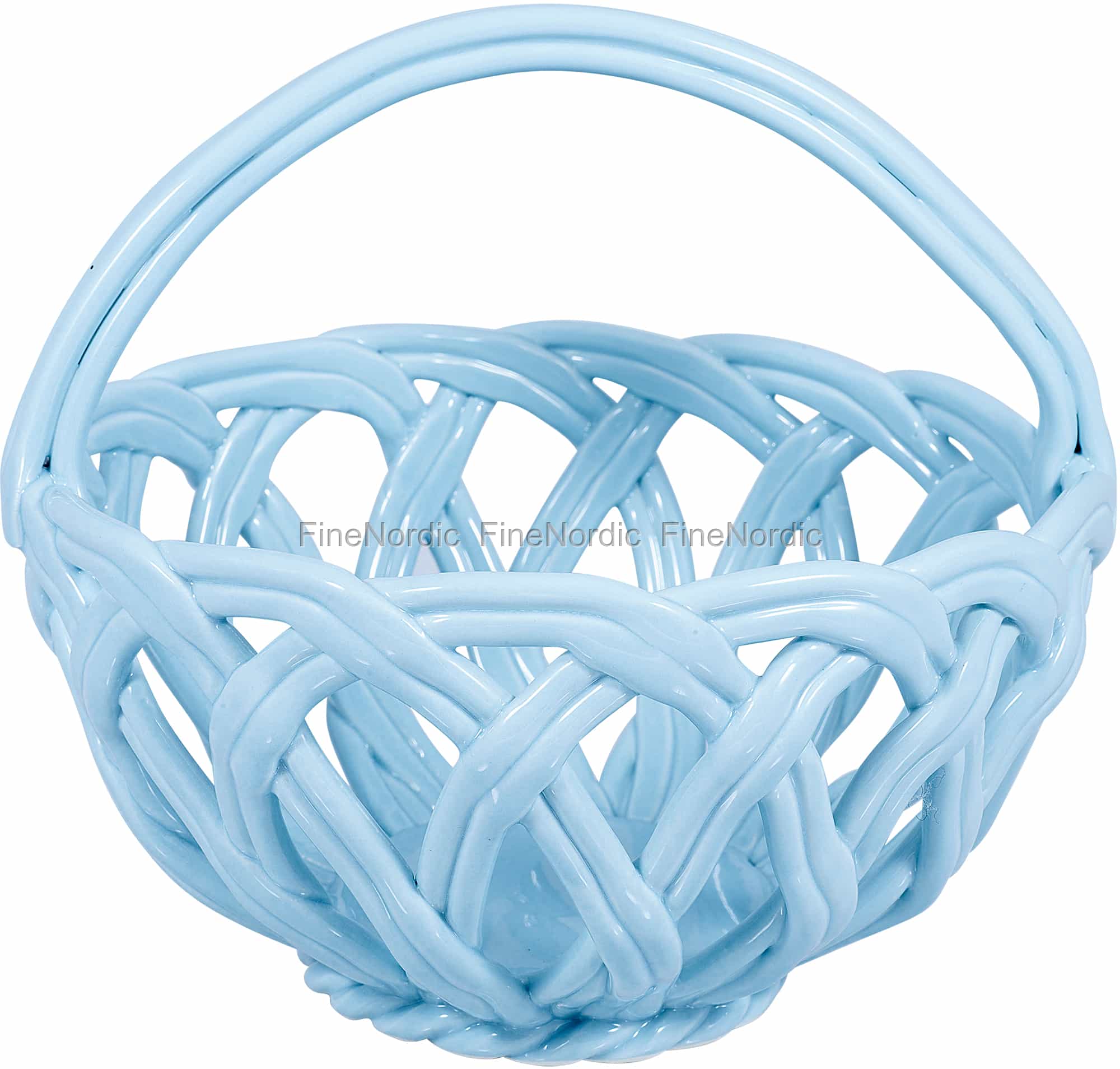 GreenGate Bowl Basket Pale Blue Small