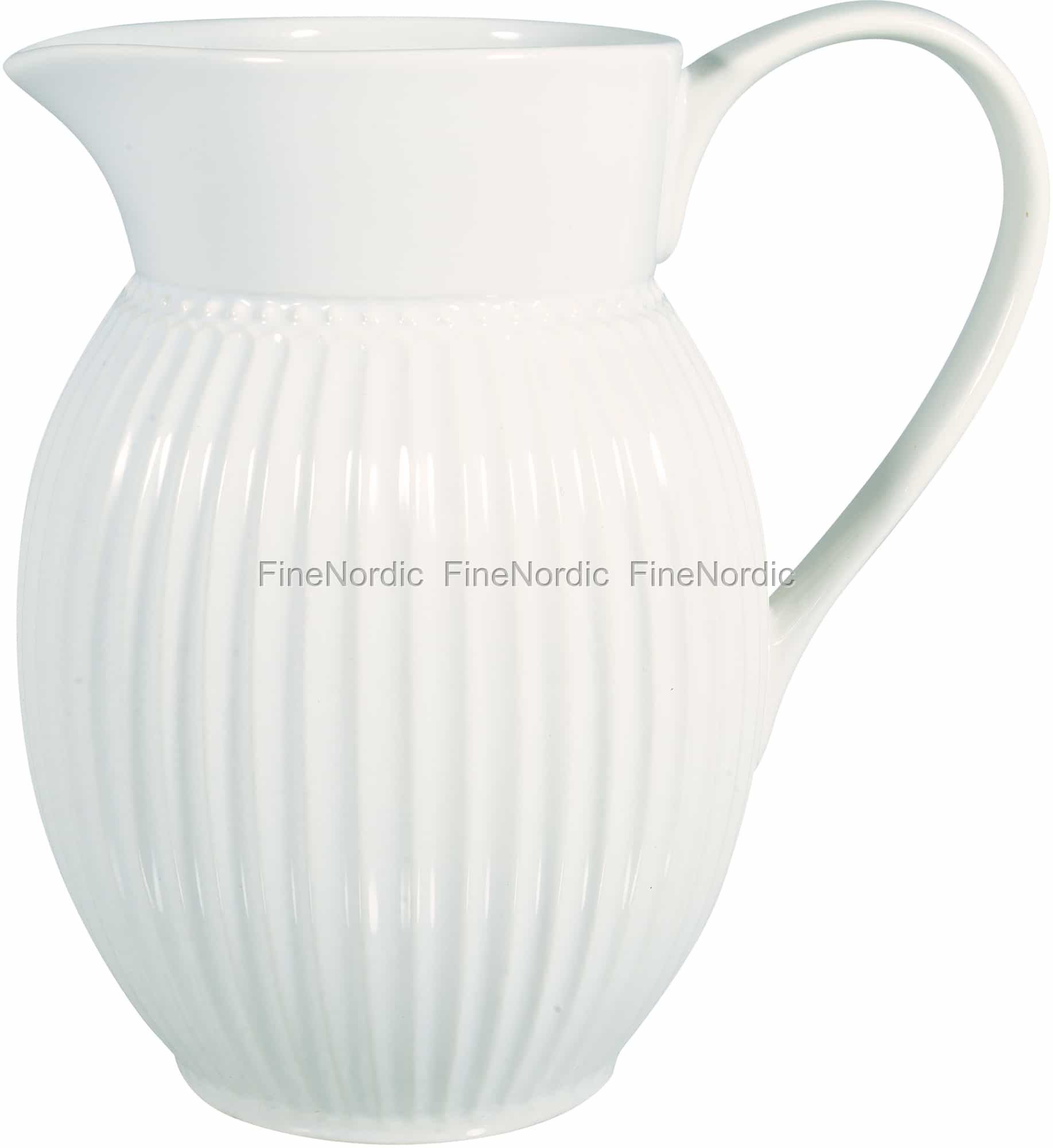 GreenGate Jug Alice White 1.5 Liter