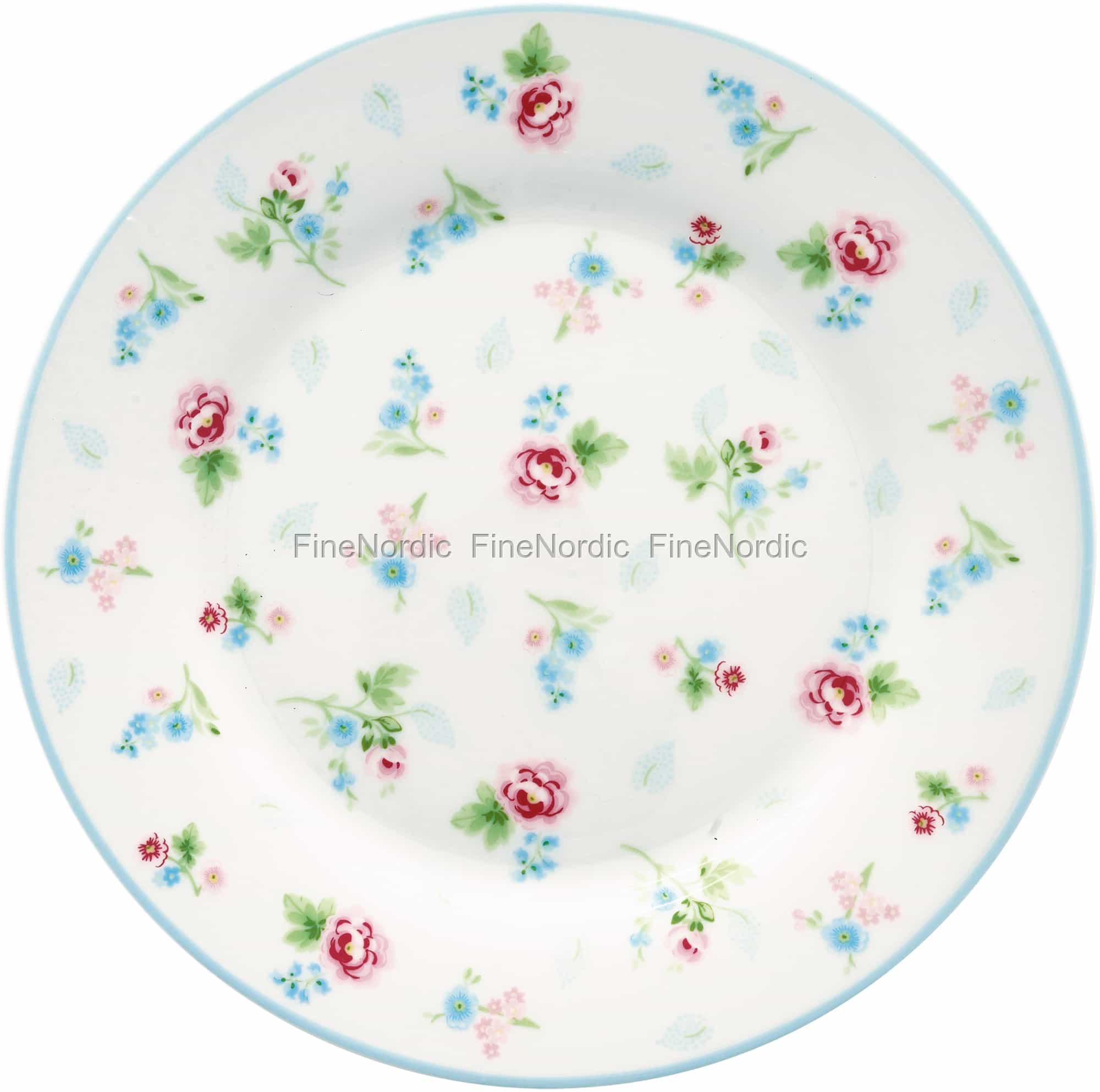 GreenGate Plate Alma Petit White
