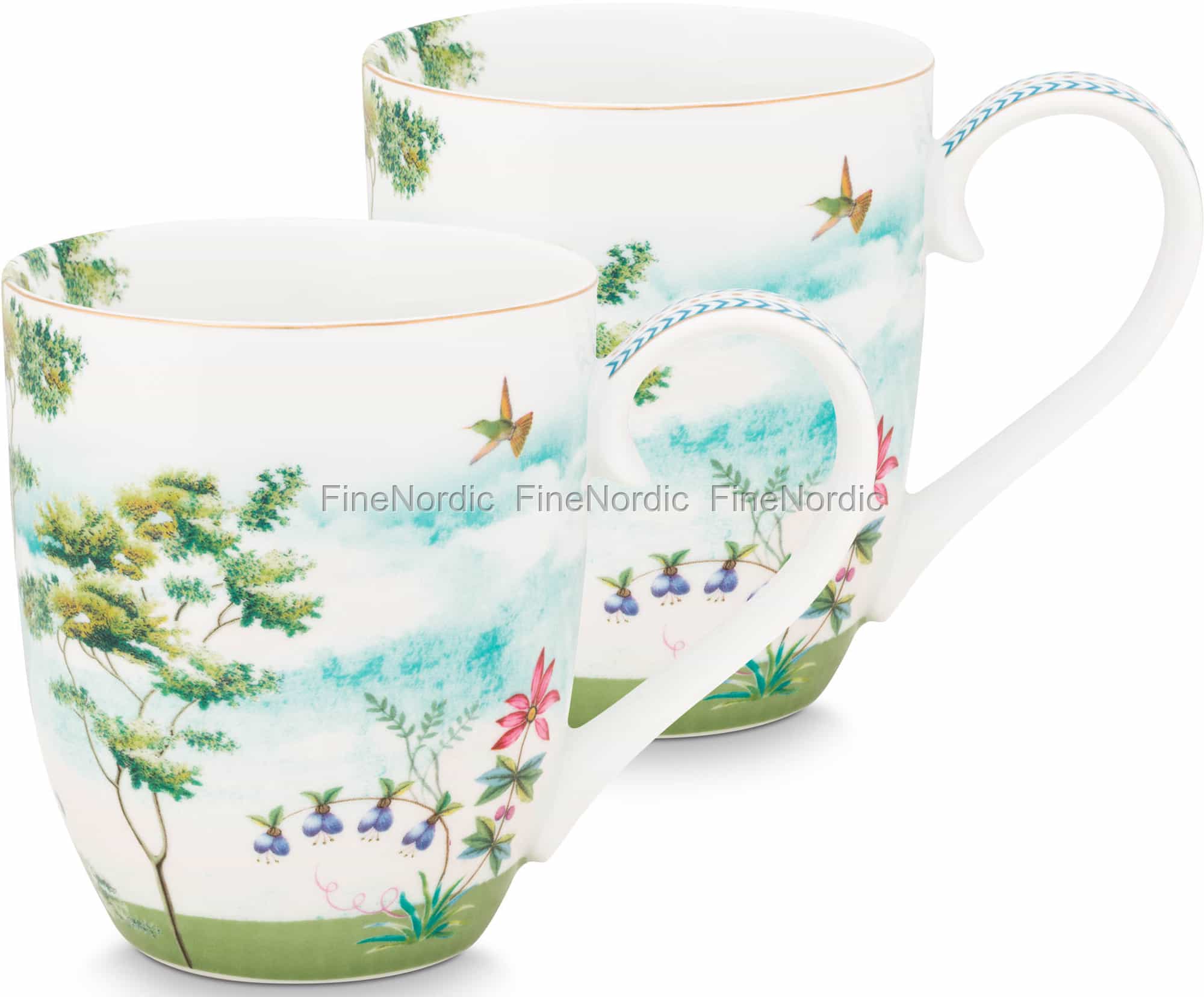 Pip Studio Mugs XL Jolie Set of 2 in Gift Box