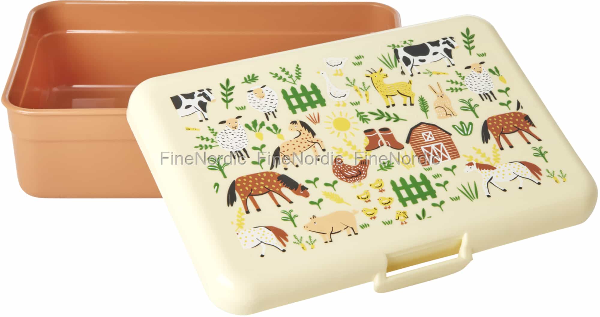 Rice Lunch Box - Farm to Table - Brown