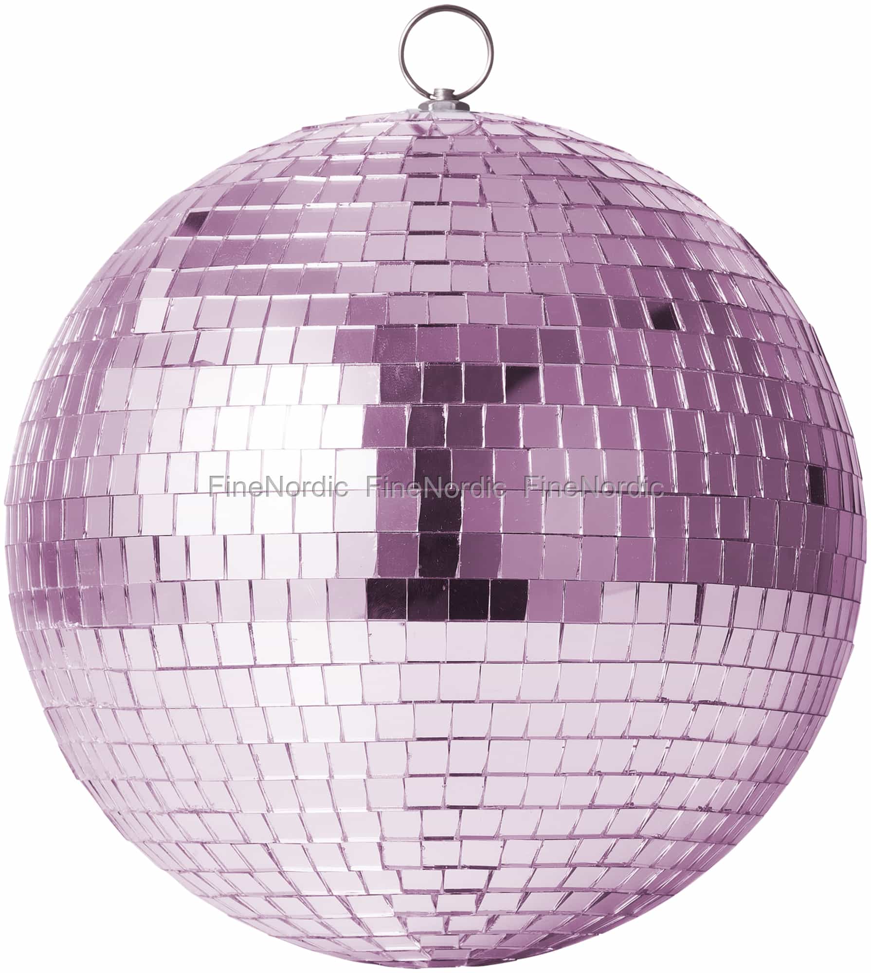 Rice Disco Ball - Soft Pink - 25 cm - Large