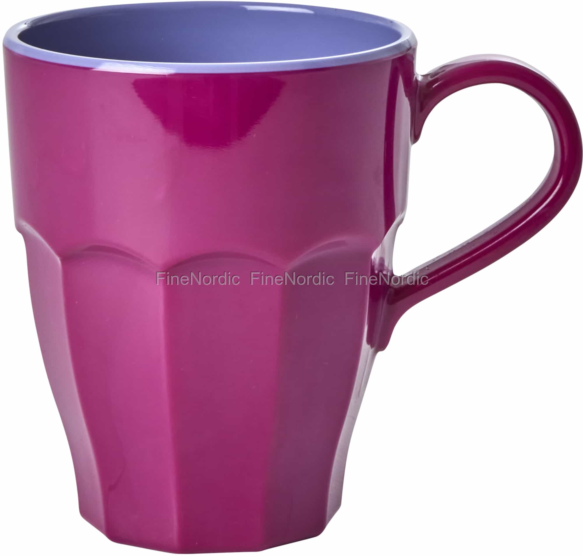 Rice Melamine Mug - Soft Plum