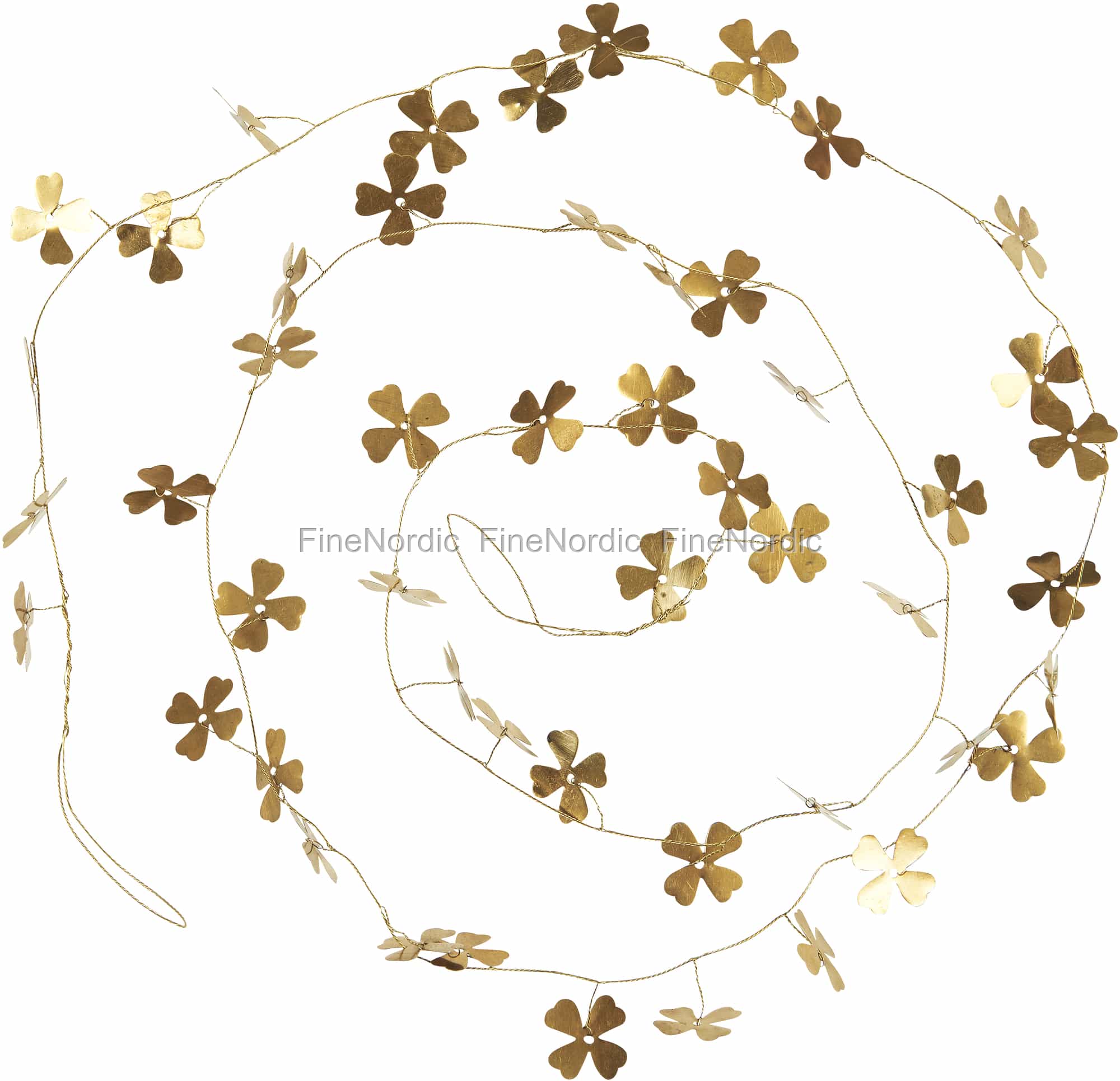 Ib Laursen String with Flowers Brass
