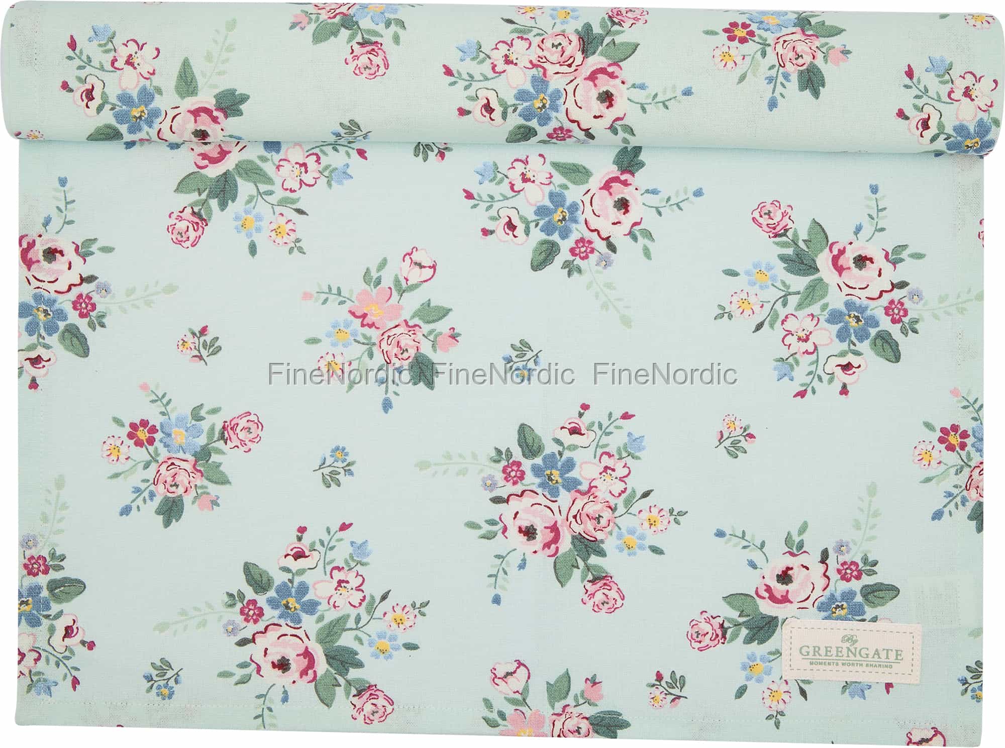 GreenGate Table Runner Inge-Marie Mint