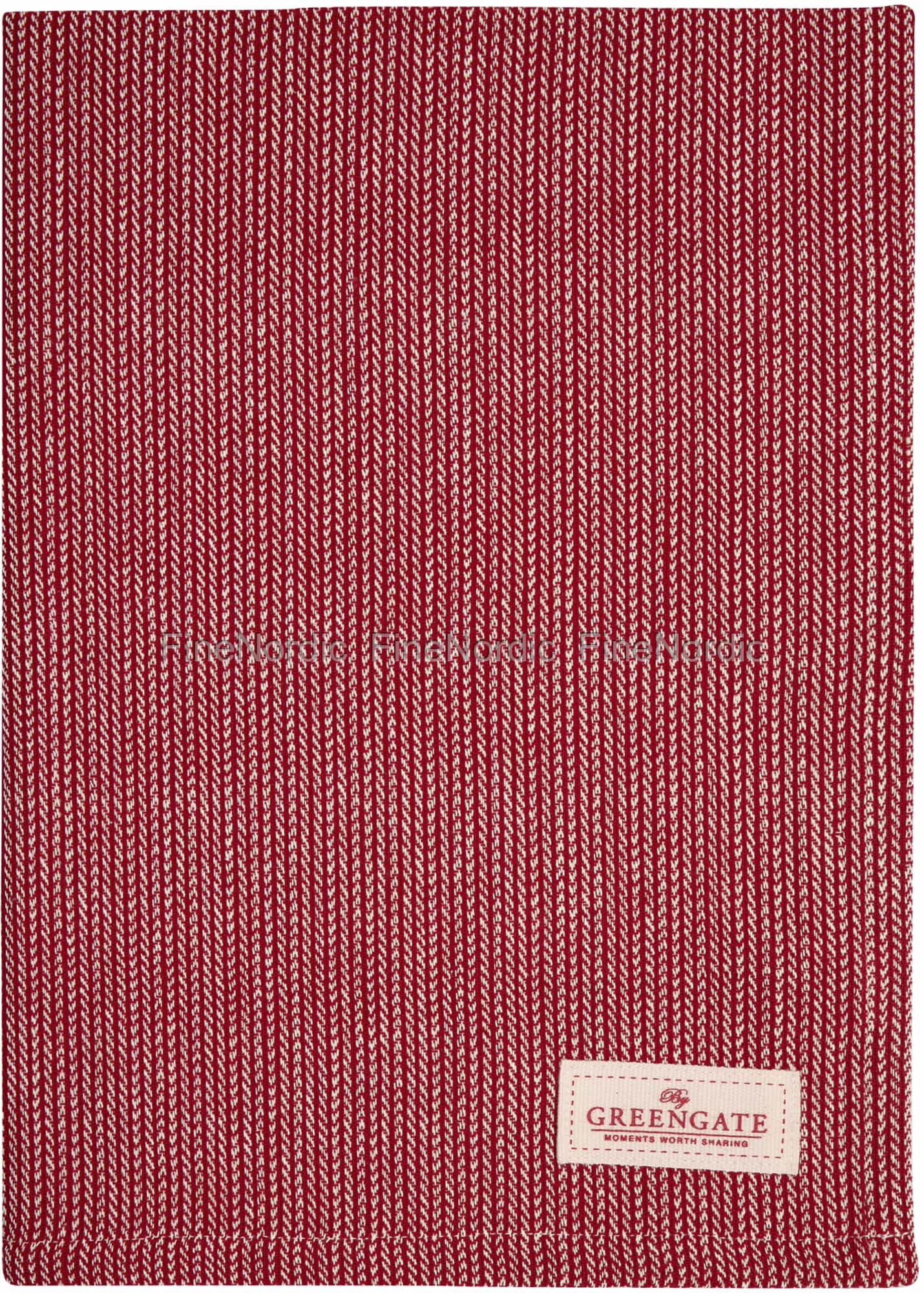 GreenGate Tea Towel Alicia Red