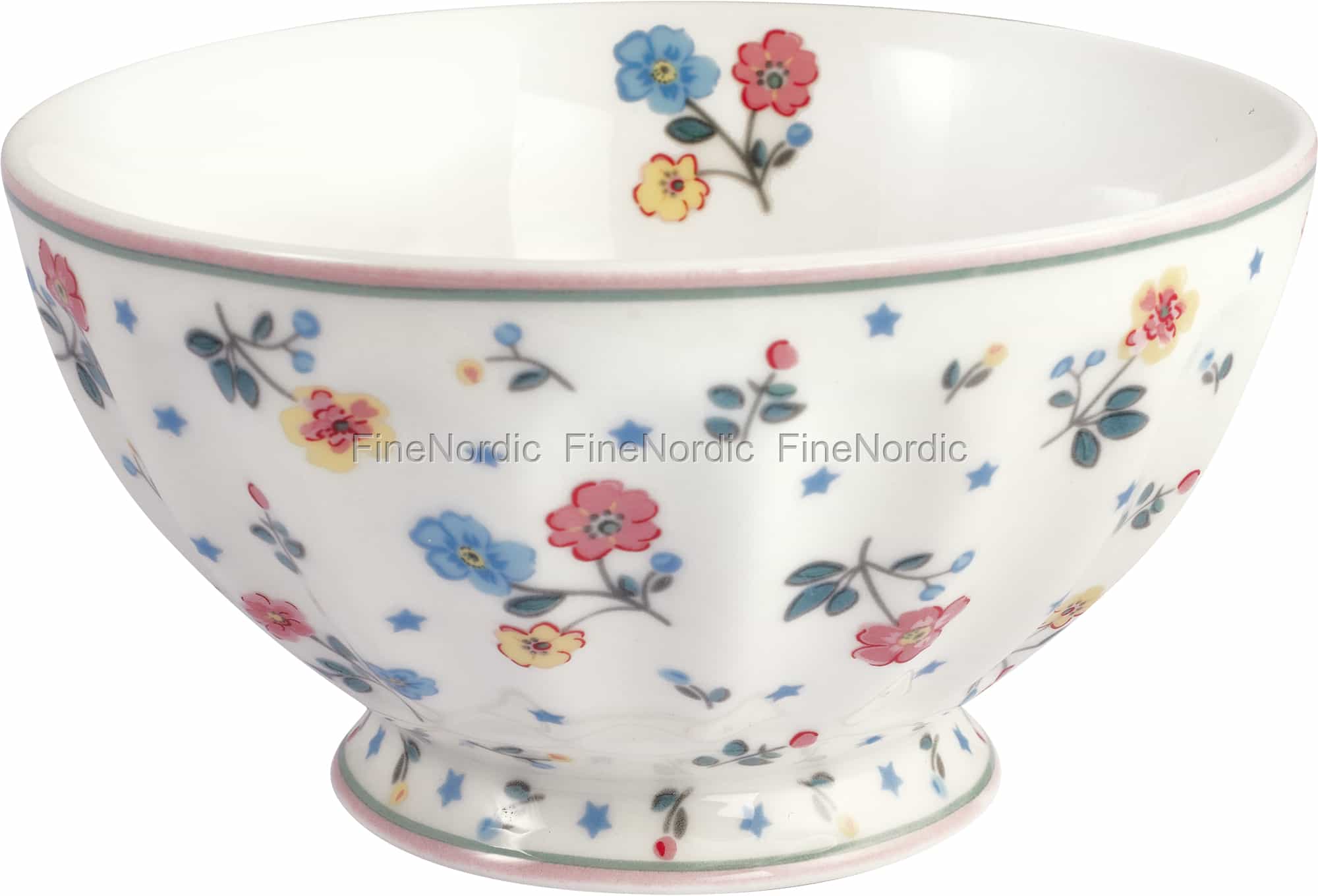 GreenGate French Bowl XLarge Adelena White