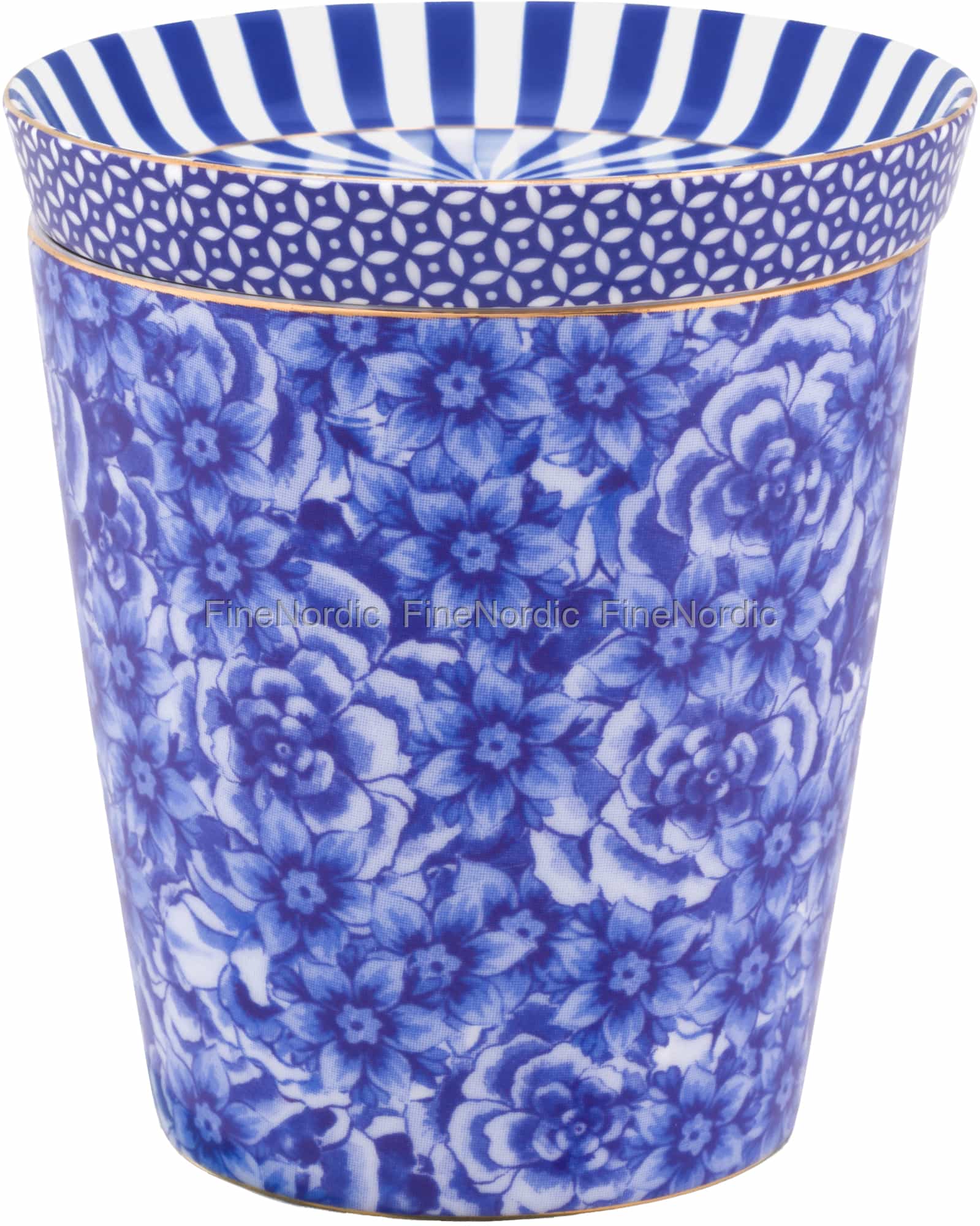 Pip Studio Mug Small without Ear Royal Flower & Tea Tip Blue in Gift Box