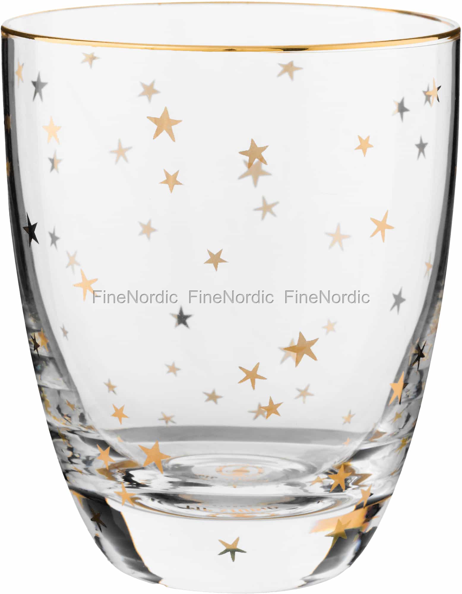 Pip Studio Water Glass Stars Gold
