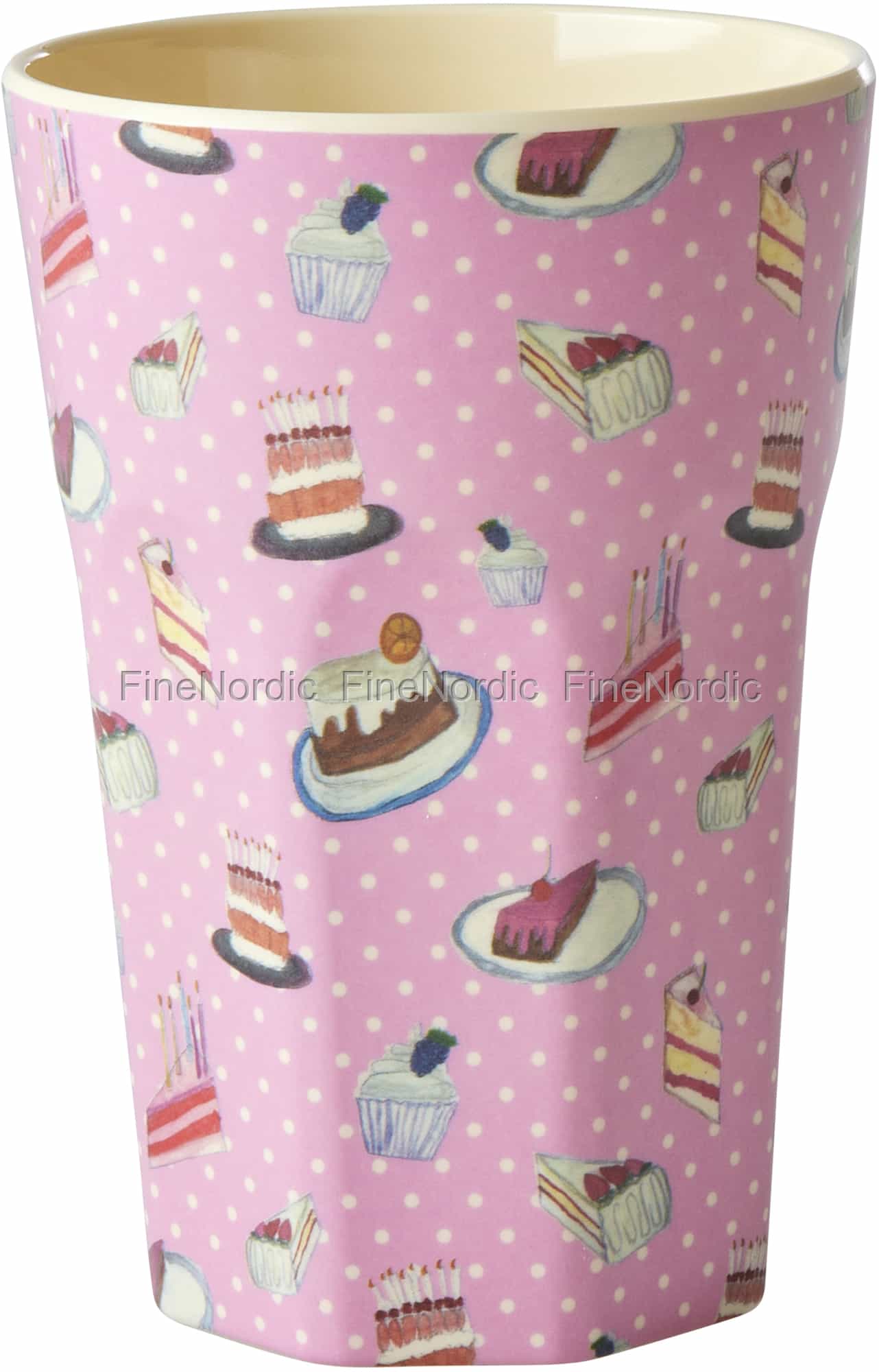Rice Melamine Cup - Sweet Cake - Tall
