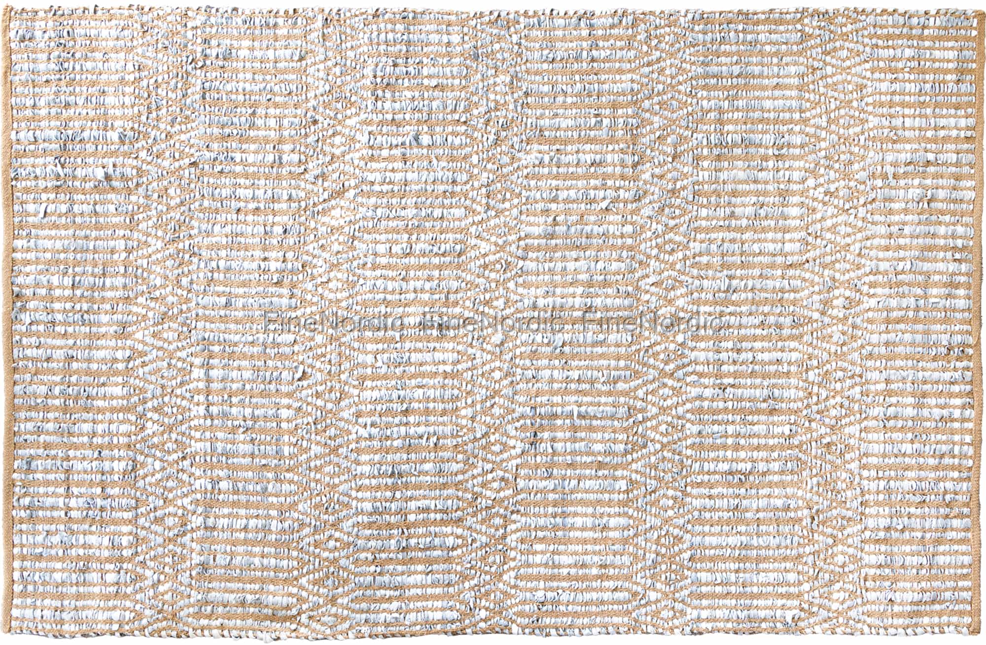 GreenGate Rug Ice Blue with Cotton 140 x 200 cm