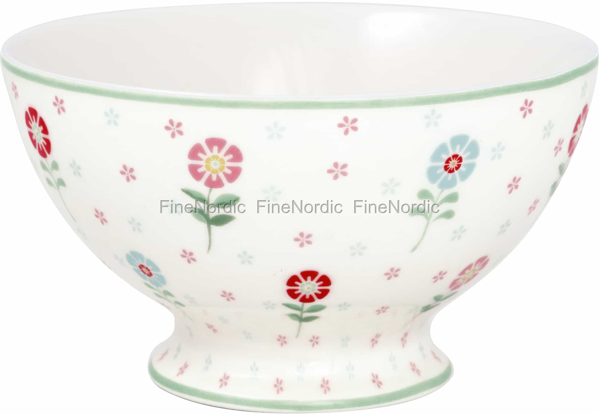 GreenGate Soup Bowl Noella White