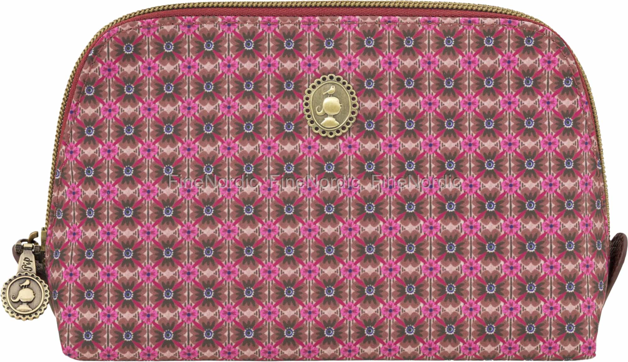 Pip Studio Cosmetic Bag Triangle Small Coby Clover Pink