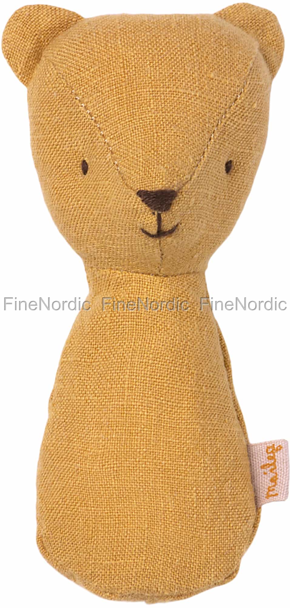 Maileg Teddy Rattle - Dusty Yellow