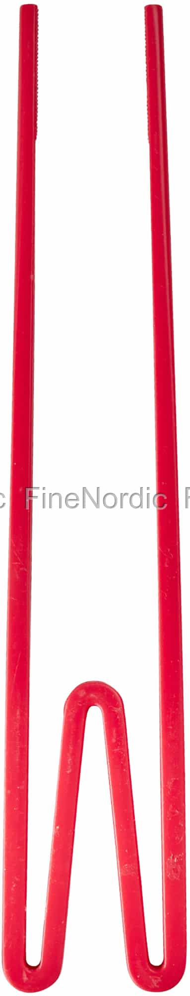 Rice Plastic Beginner Friendly Chopstick - Red