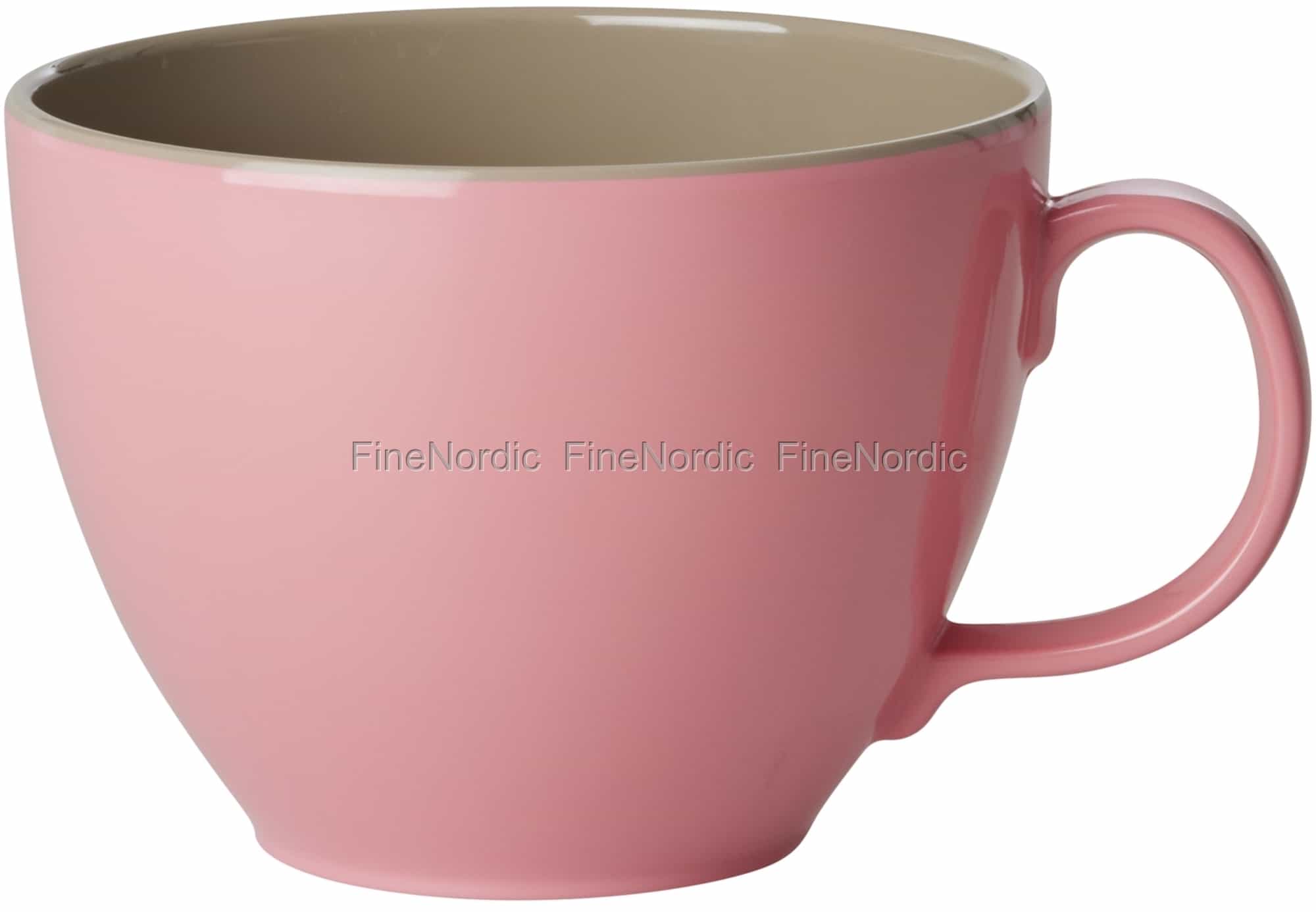 Rice Melamine Jumbo Mug Cute Coral