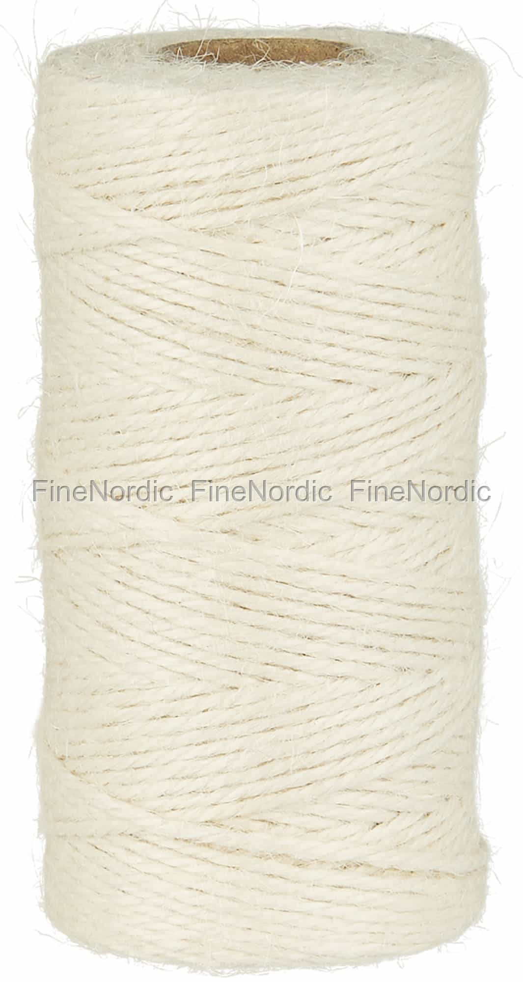 Ib Laursen Jute String Cream 100 m