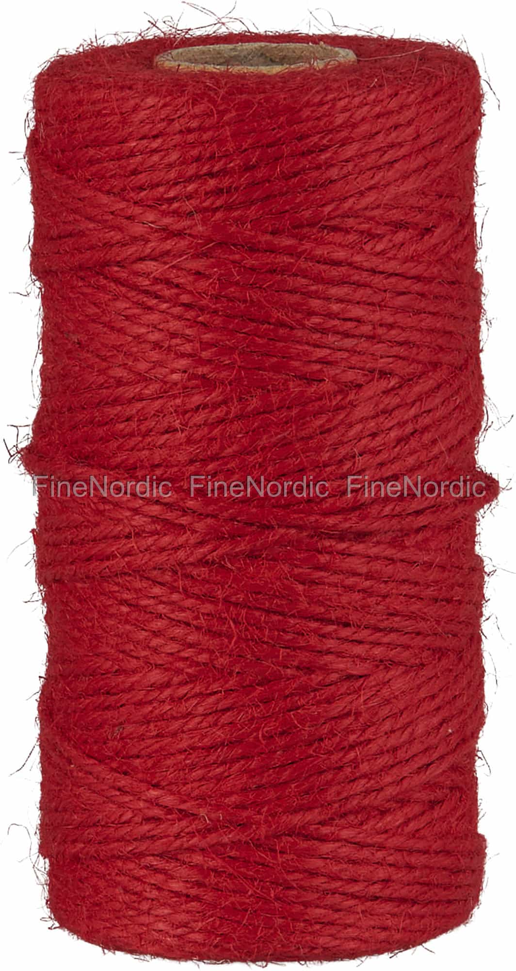 Ib Laursen Jute String Red 100 m