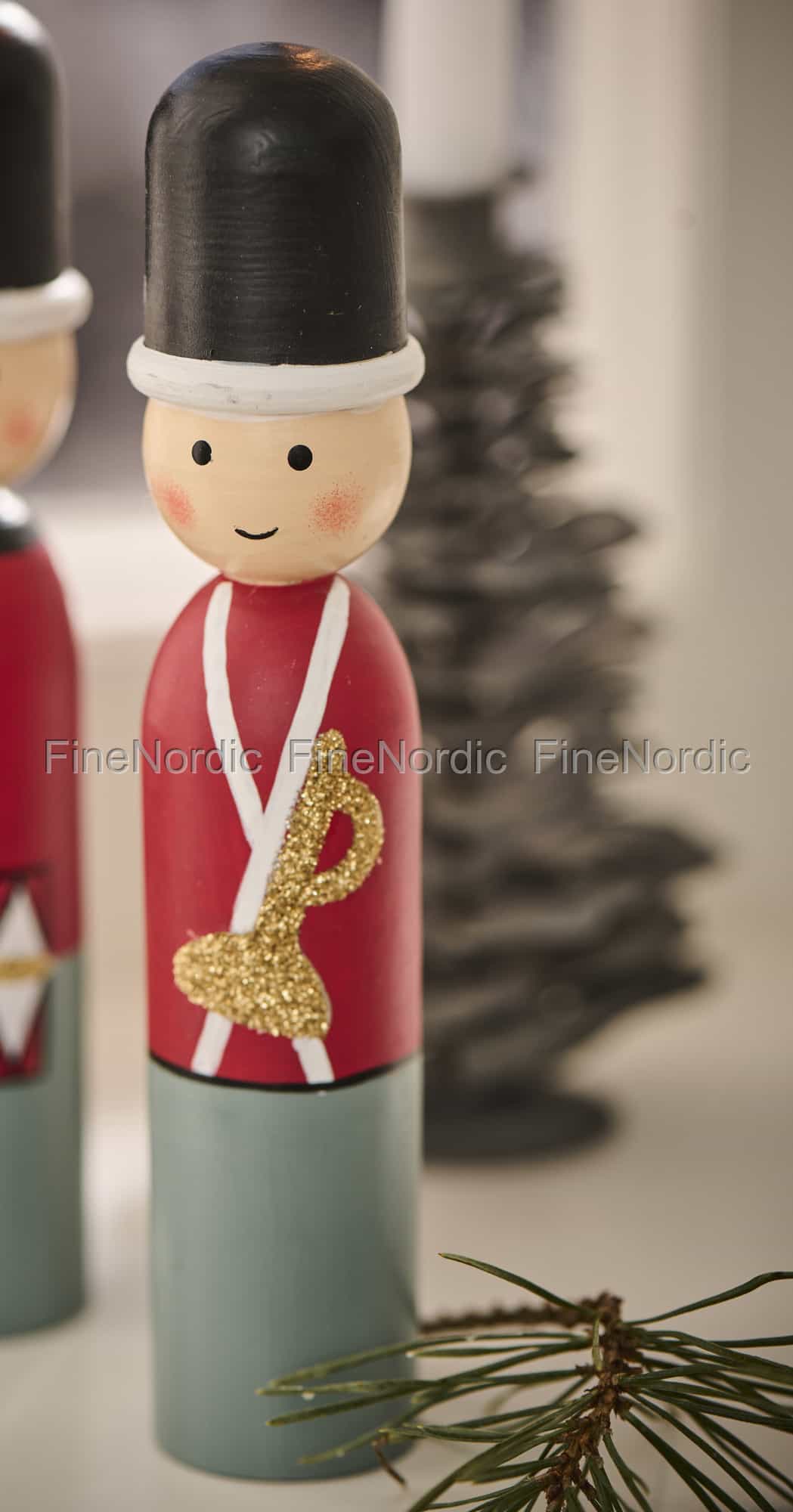 Ib Laursen Guard with Trumpet Standing