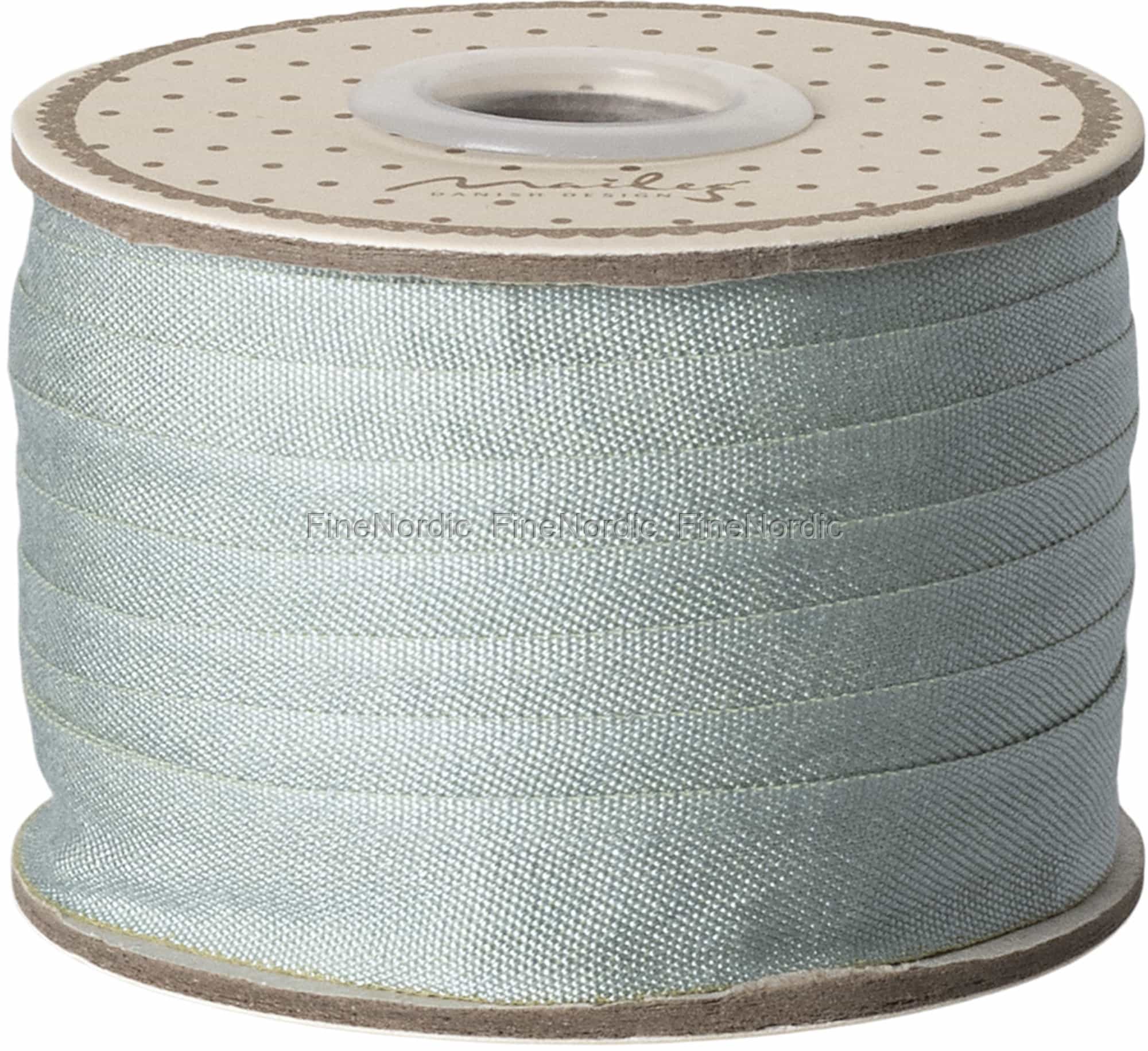 Maileg Ribbon 13 mm x 10 m - Dusty Mint