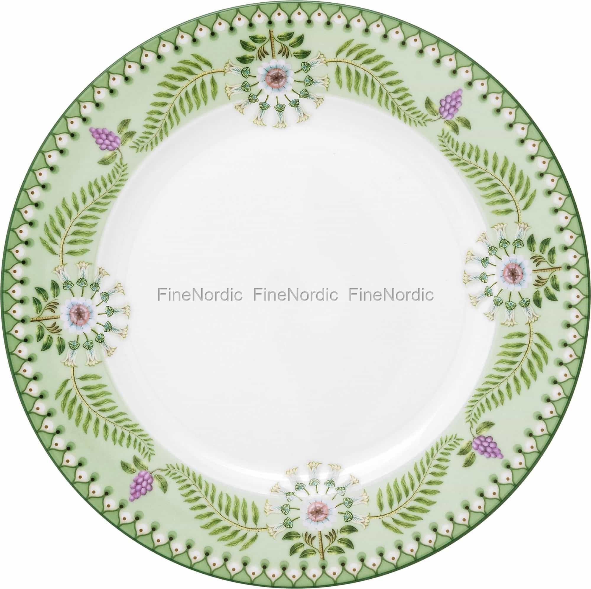 Pip Studio Plate Lily & Lotus Light Green 23 cm