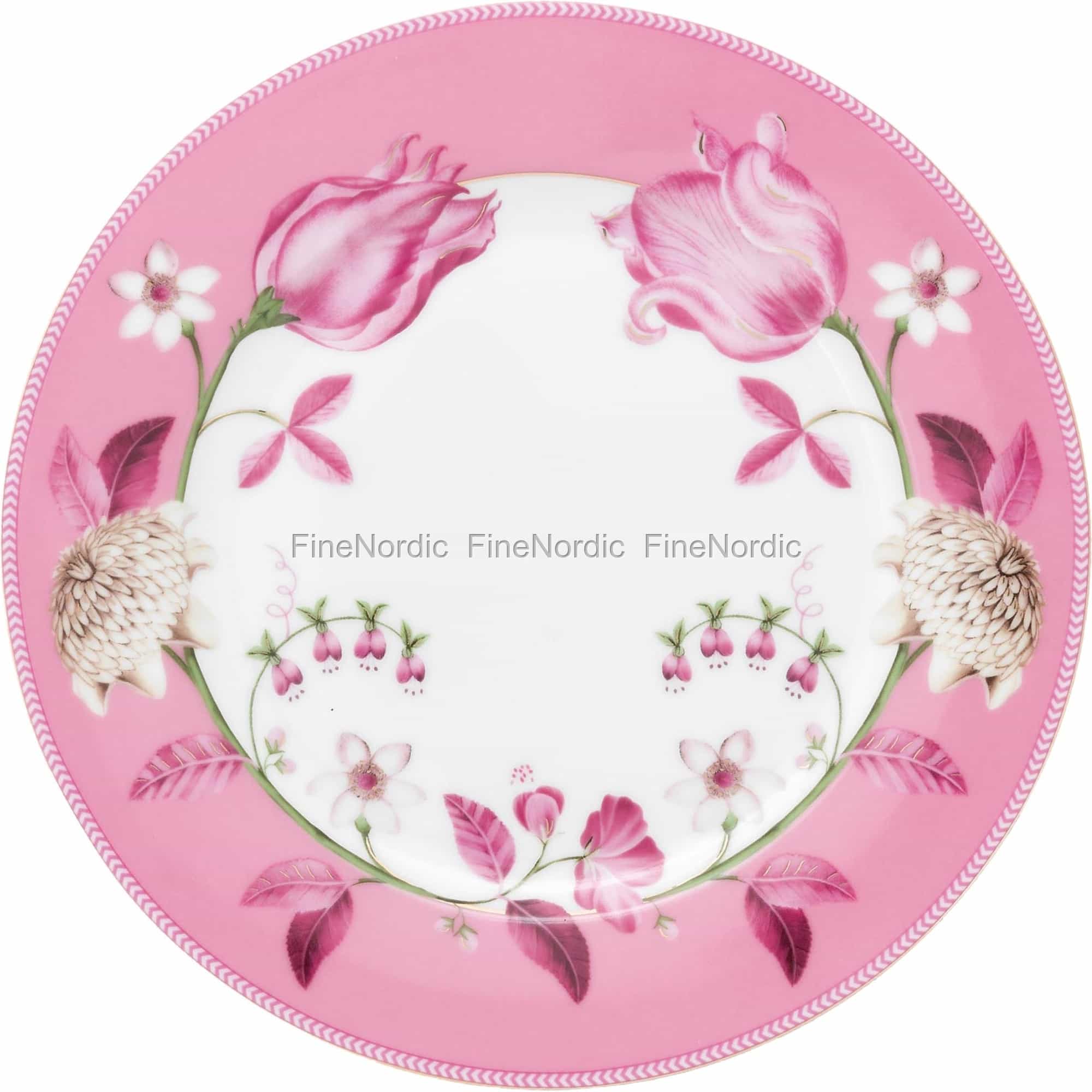 Pip Studio Plate Jolie Tulip Pink 23 cm