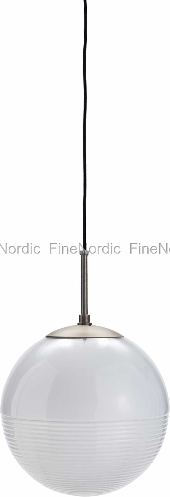 House Doctor Lamp HDHalda White/Brown Large