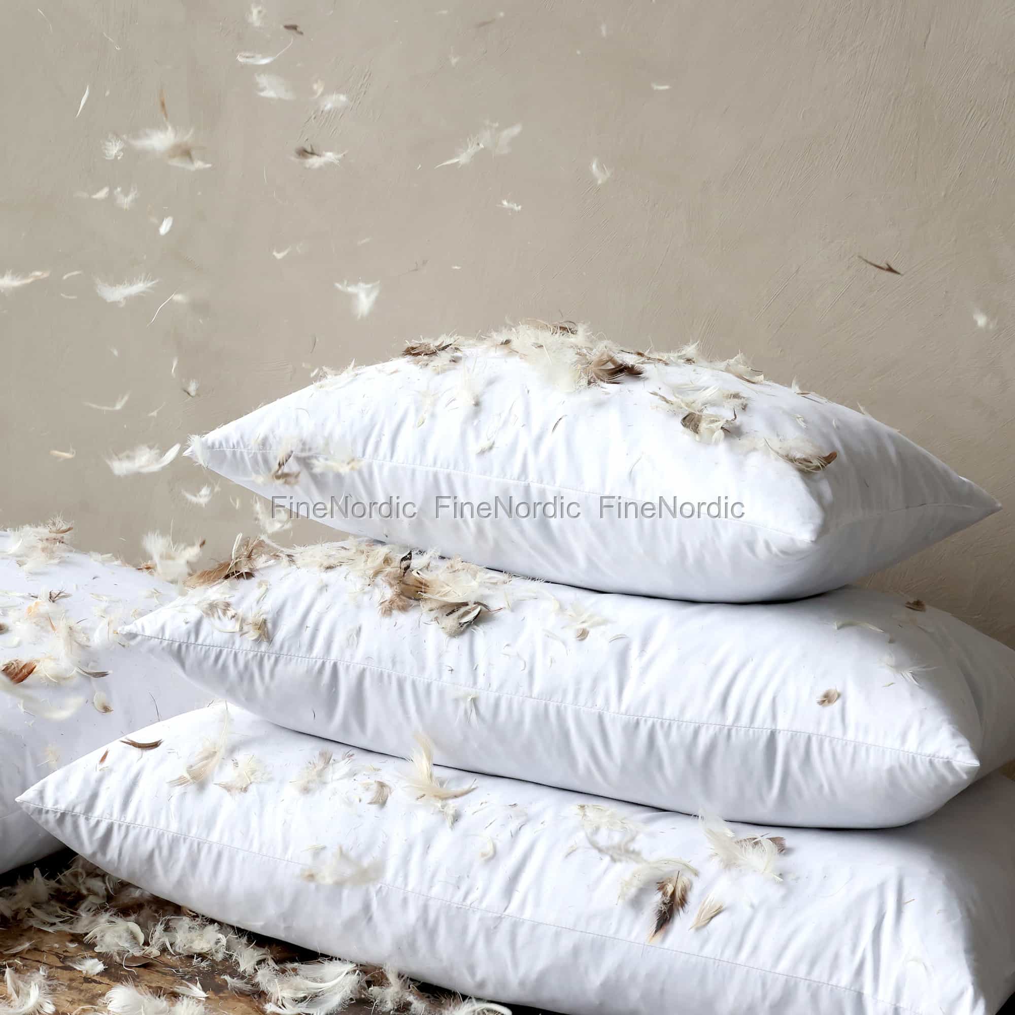 Chic Antique Inner Cushion with Duck Feathers & Down 600 g 37 x 52 cm