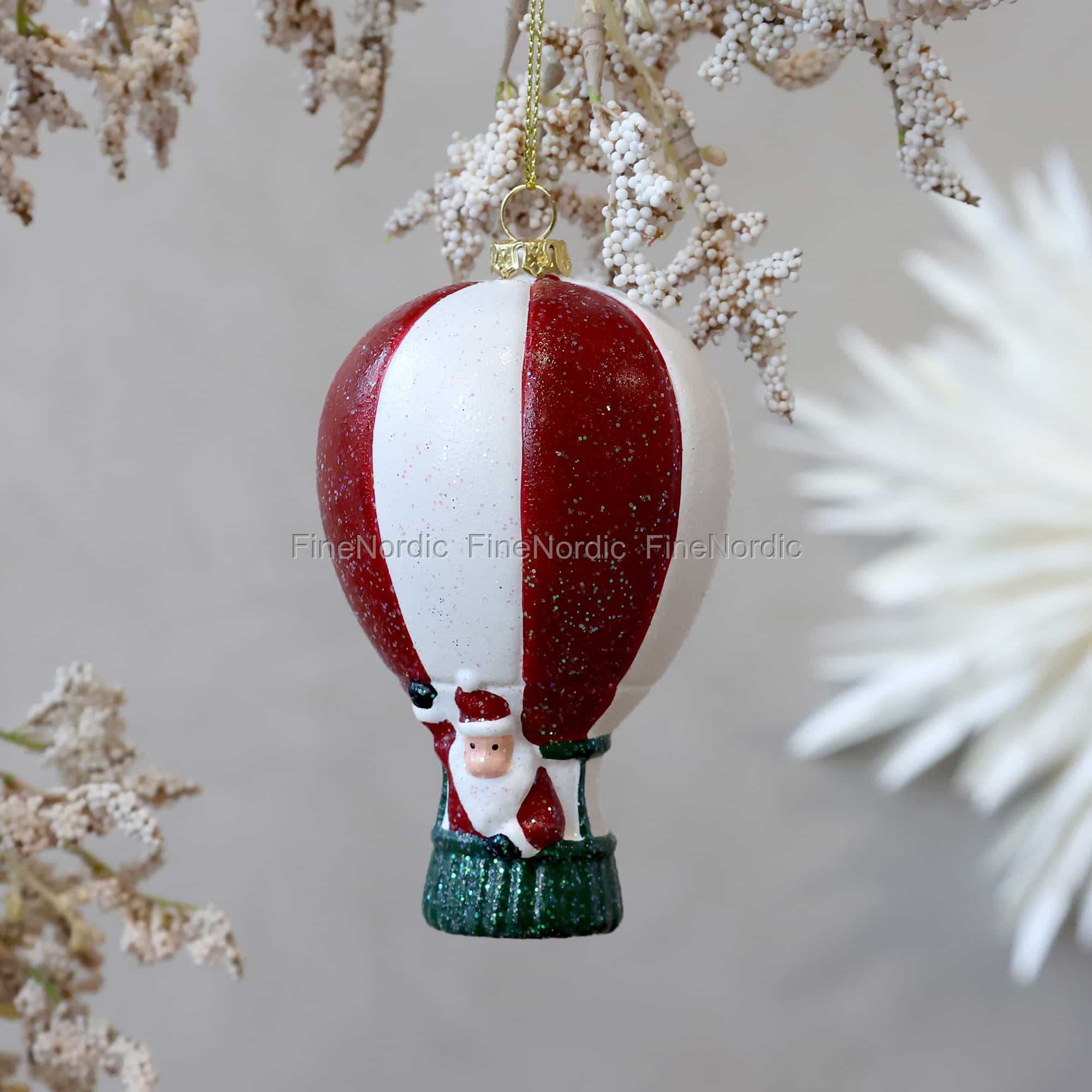 Chic Antique Vintage Air Balloon for Hanging Antique Cherry