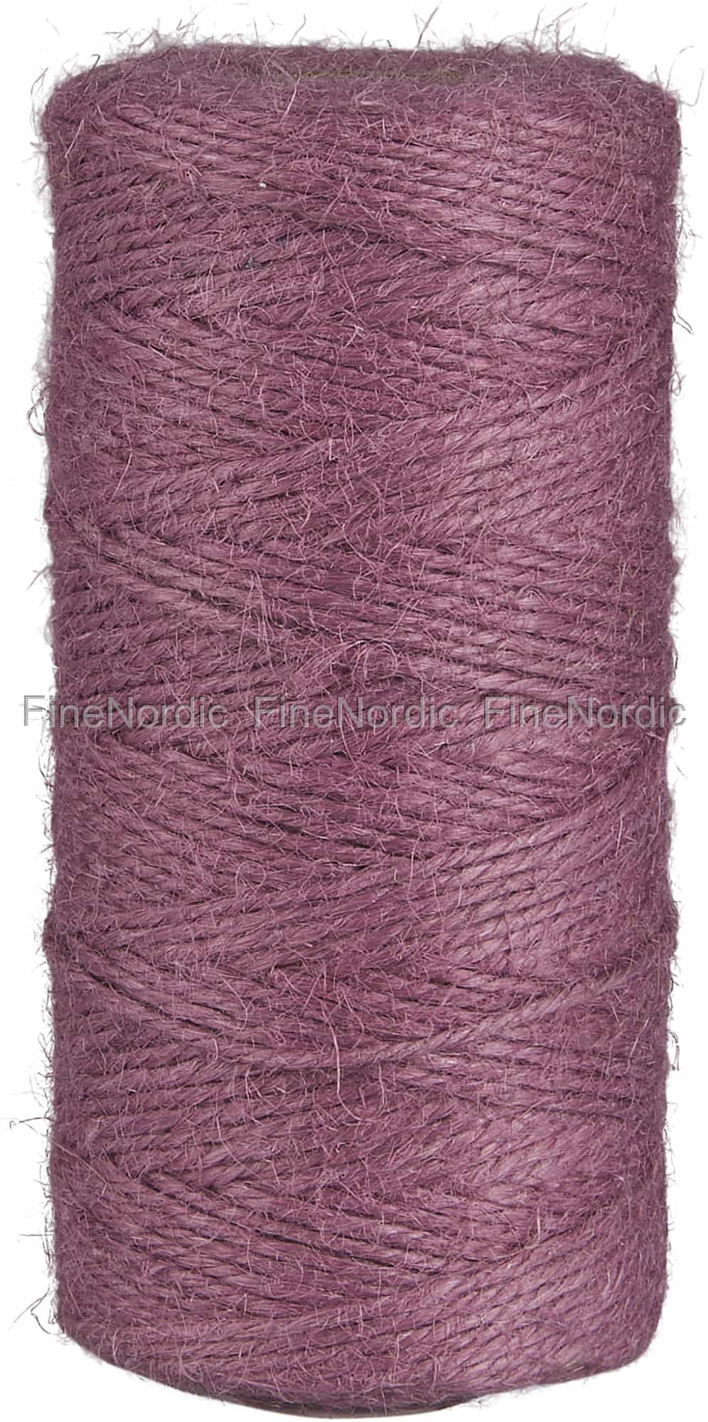 Ib Laursen Jute String Dusty Violet 100 m