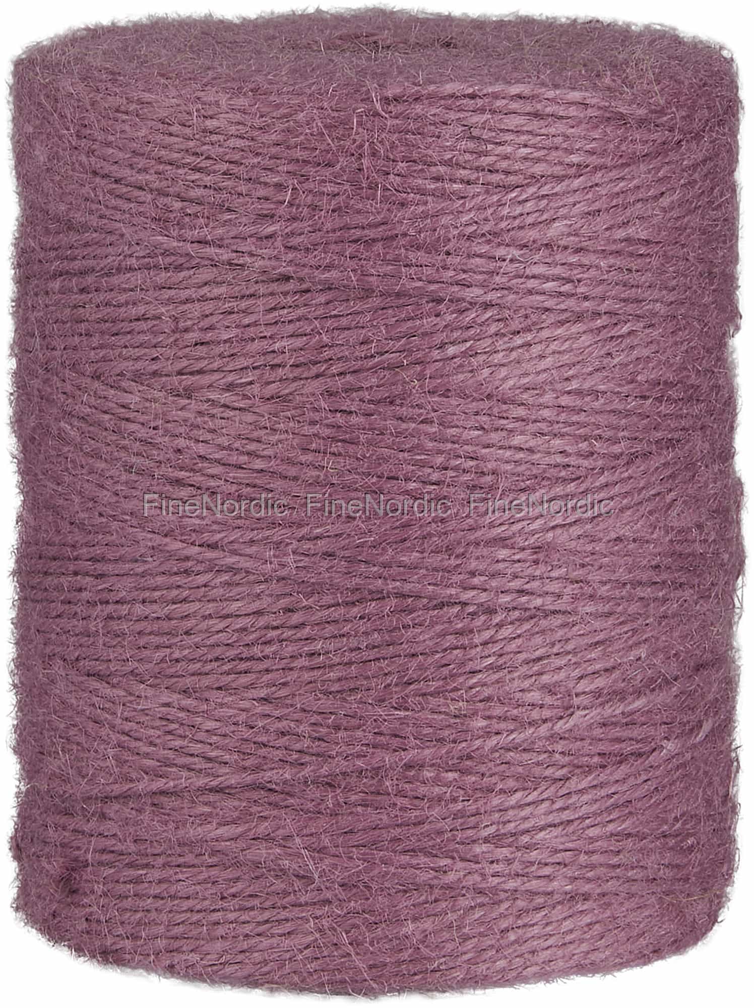 Ib Laursen Jute String Dusty Violet 400 m