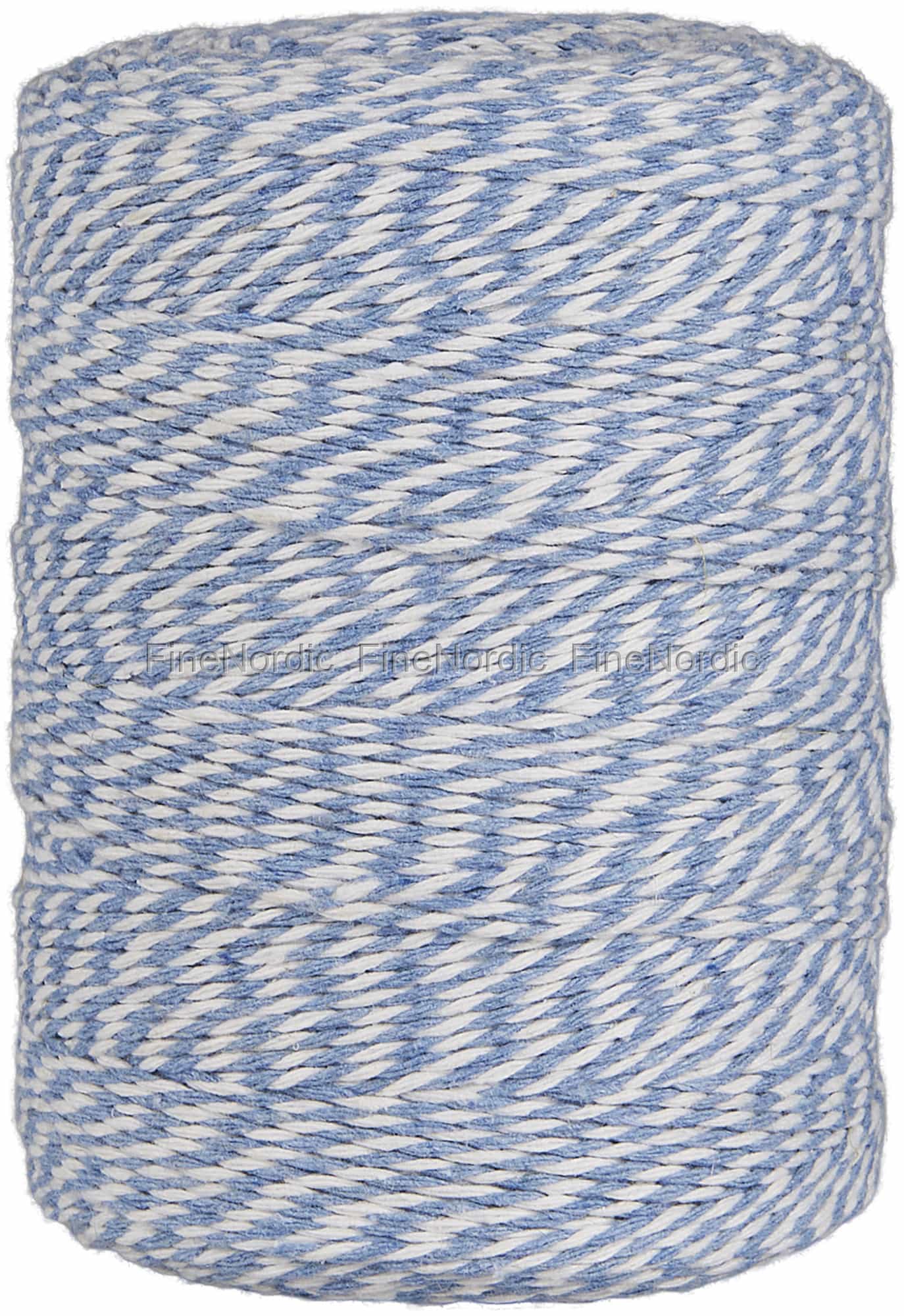 Ib Laursen String Light Blue/White 400 m