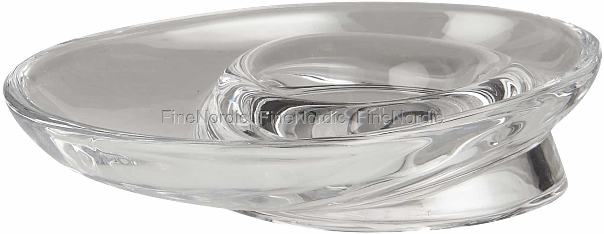 Ib Laursen Glass Egg Cup with Small Side Plate