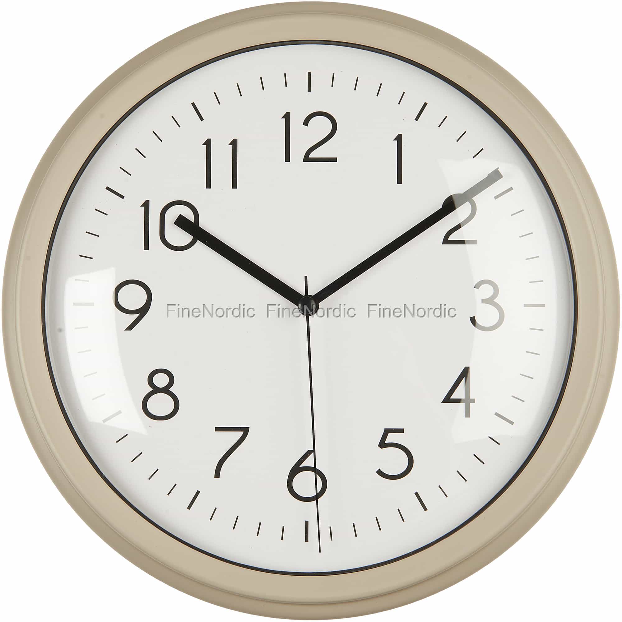 Ib Laursen Wall Clock Sand with Edge